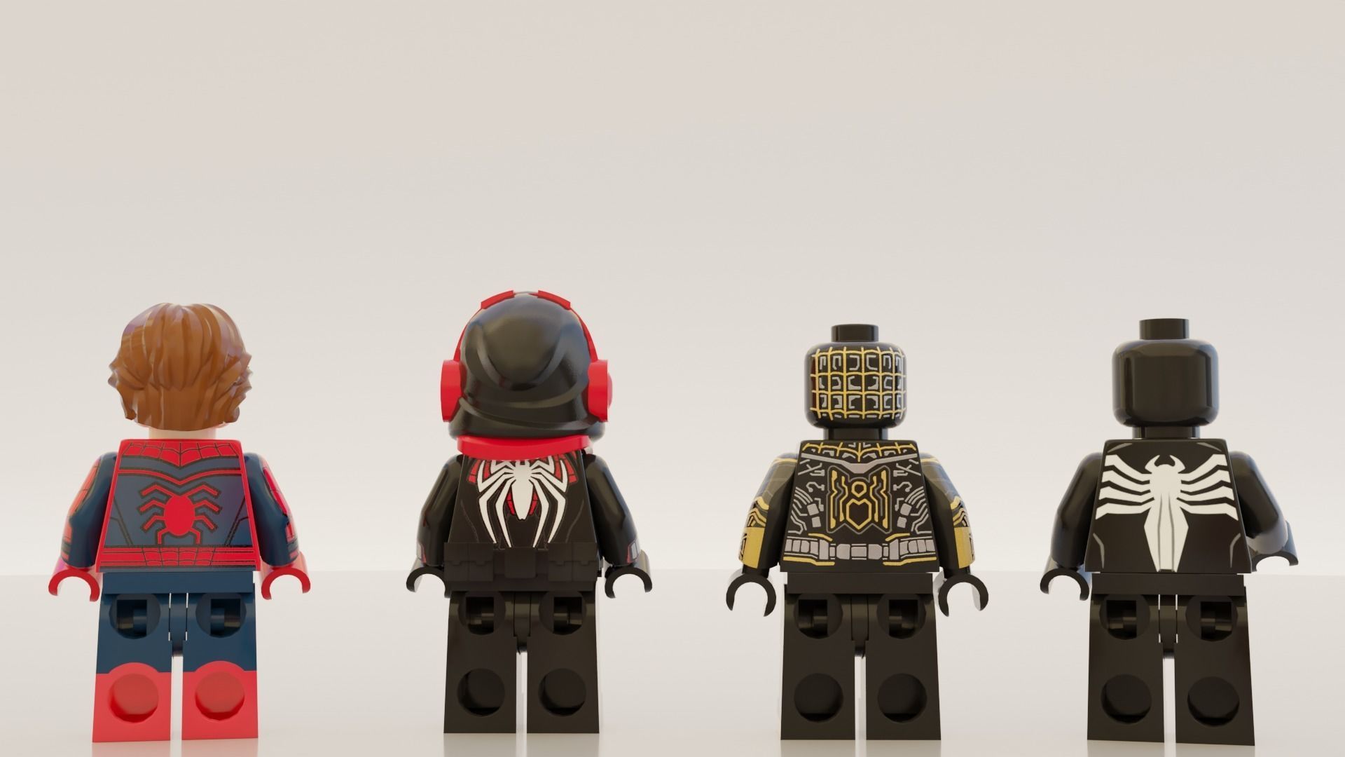 Lego Marvel Heroes Big Collection 3D model | CGTrader