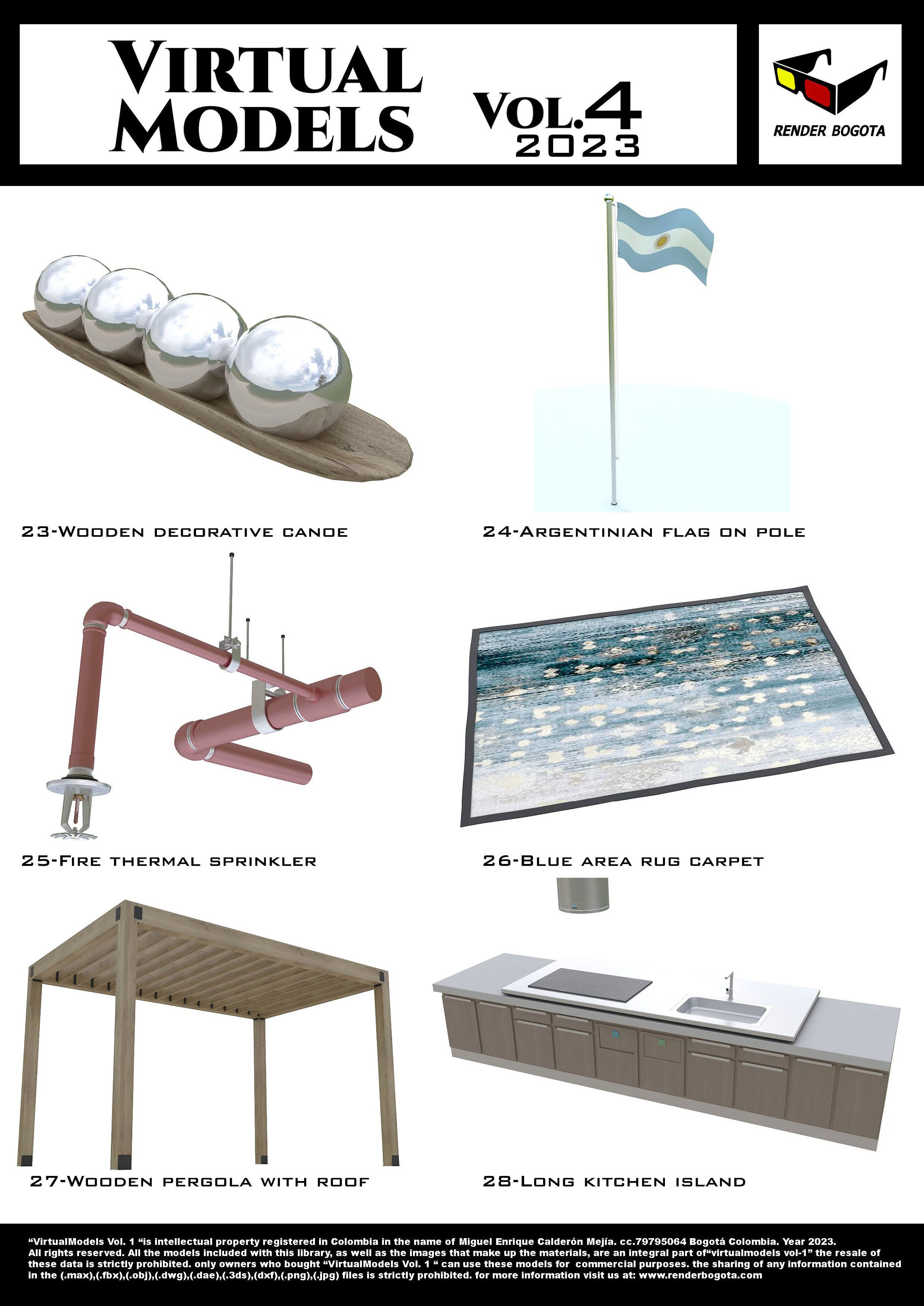 Virtual Models Vol-4 3D model | CGTrader