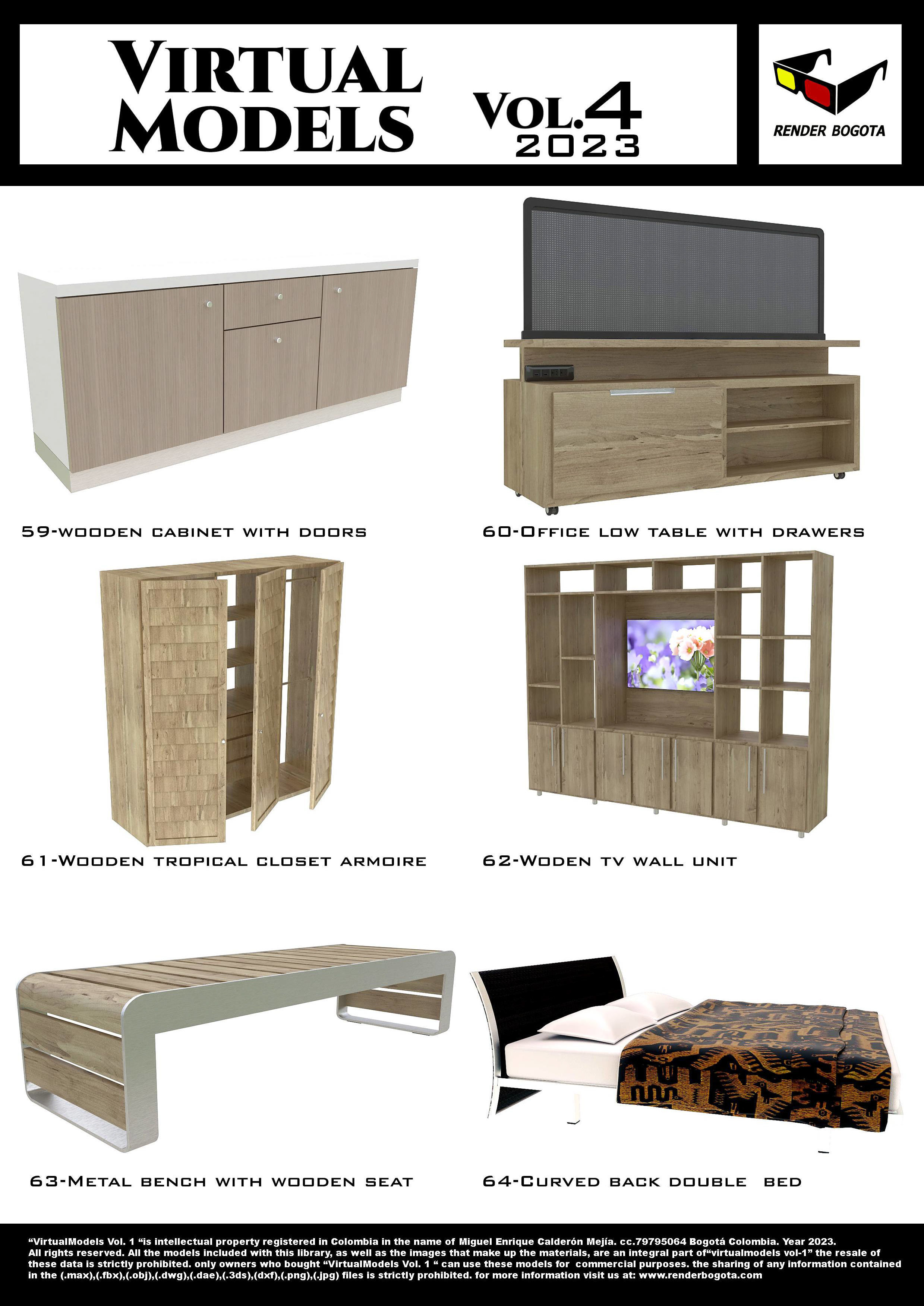 Virtual Models Vol-4 3D model | CGTrader