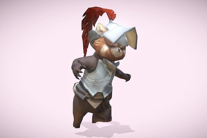 3D model Fantasy Kitsune 2 VR / AR / low-poly | CGTrader