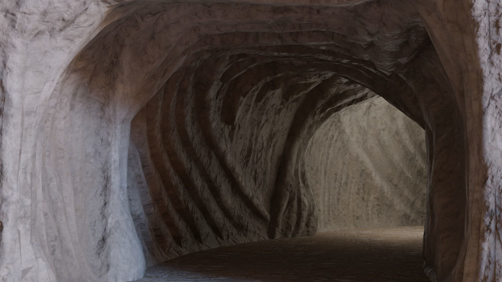 3D model Modular Dungeon Caves - Chambers Corridors 29 Pieces VR / AR ...