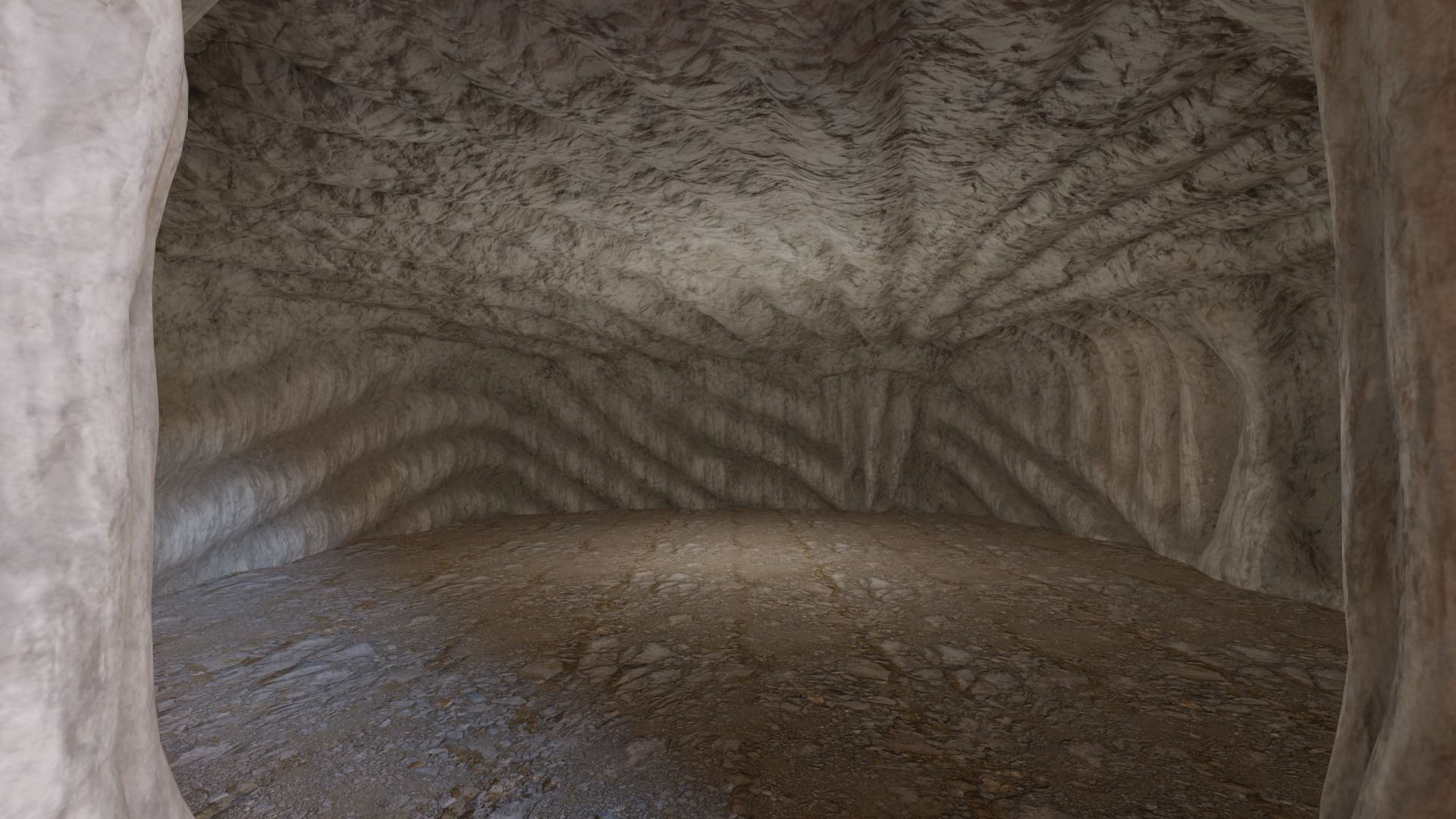 3D model Modular Dungeon Caves - Chambers Corridors 29 Pieces VR / AR ...