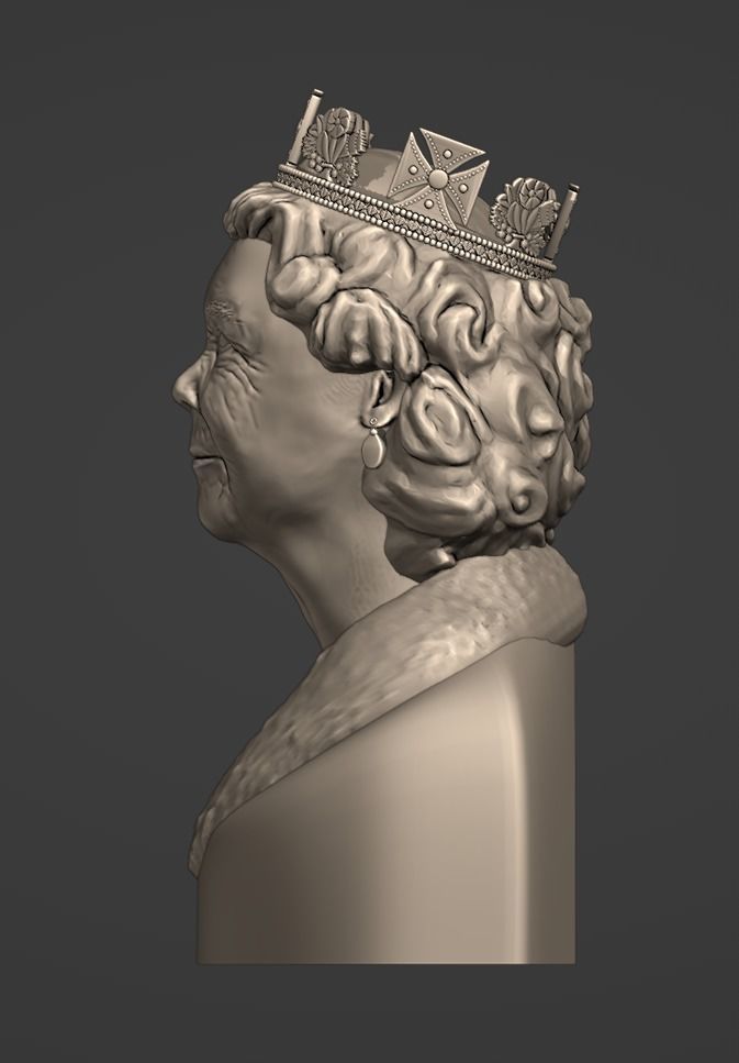 Free Elizabeth Bust free 3D model 3D printable | CGTrader