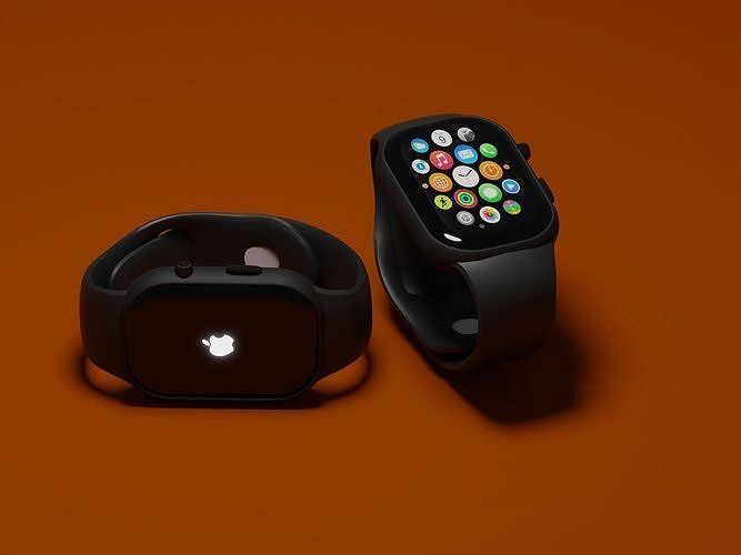 Apple watch 3D model animated | CGTrader