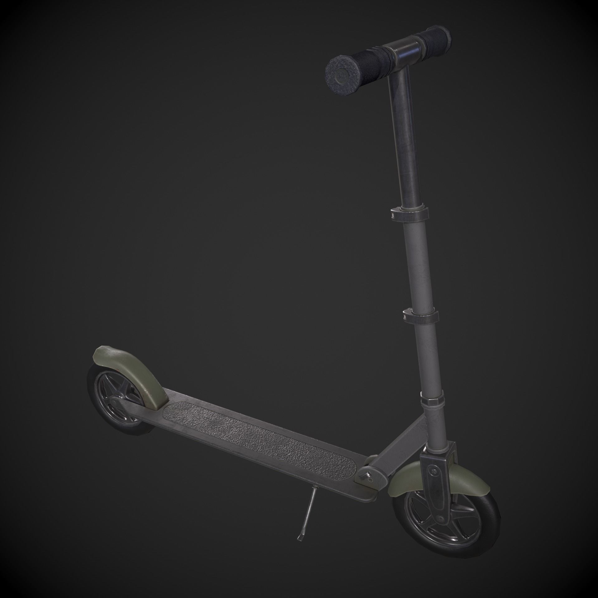 3D model Kick Scooter VR / AR / low-poly | CGTrader