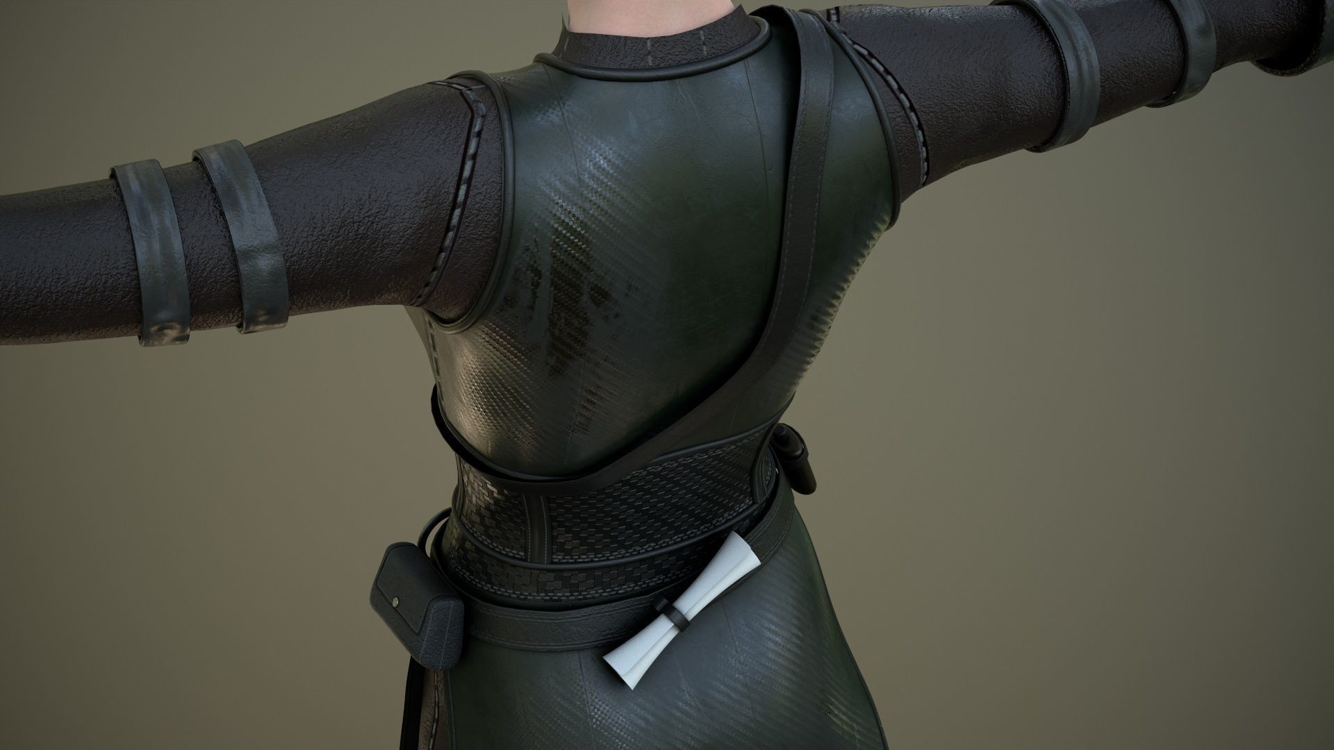 3D model Warrior Girl Spy VR / AR / low-poly | CGTrader