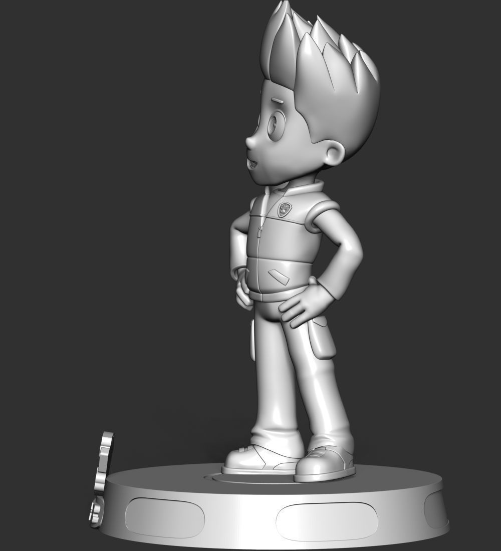 Ryder - Paw Patrol 3D model 3D printable | CGTrader