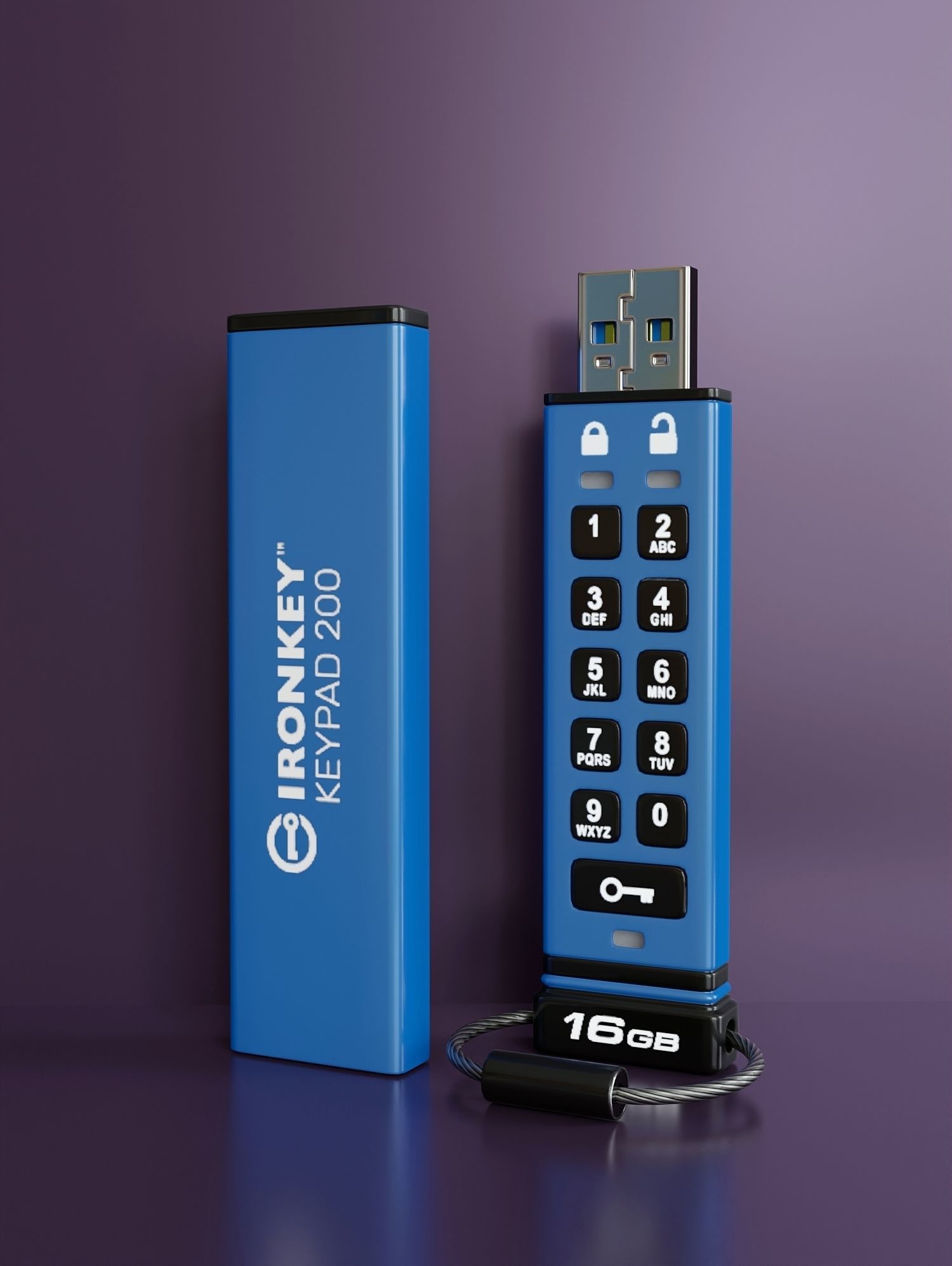 Flash drive with password 3D model | CGTrader