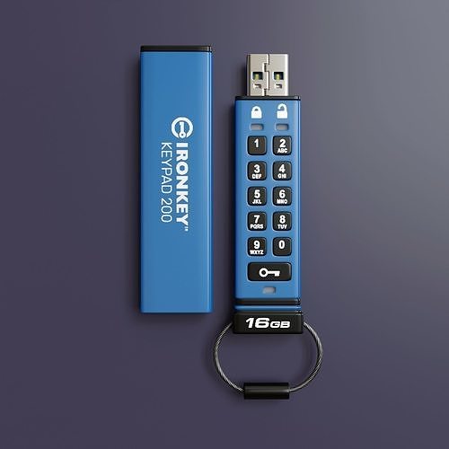 Flash drive with password 3D model | CGTrader