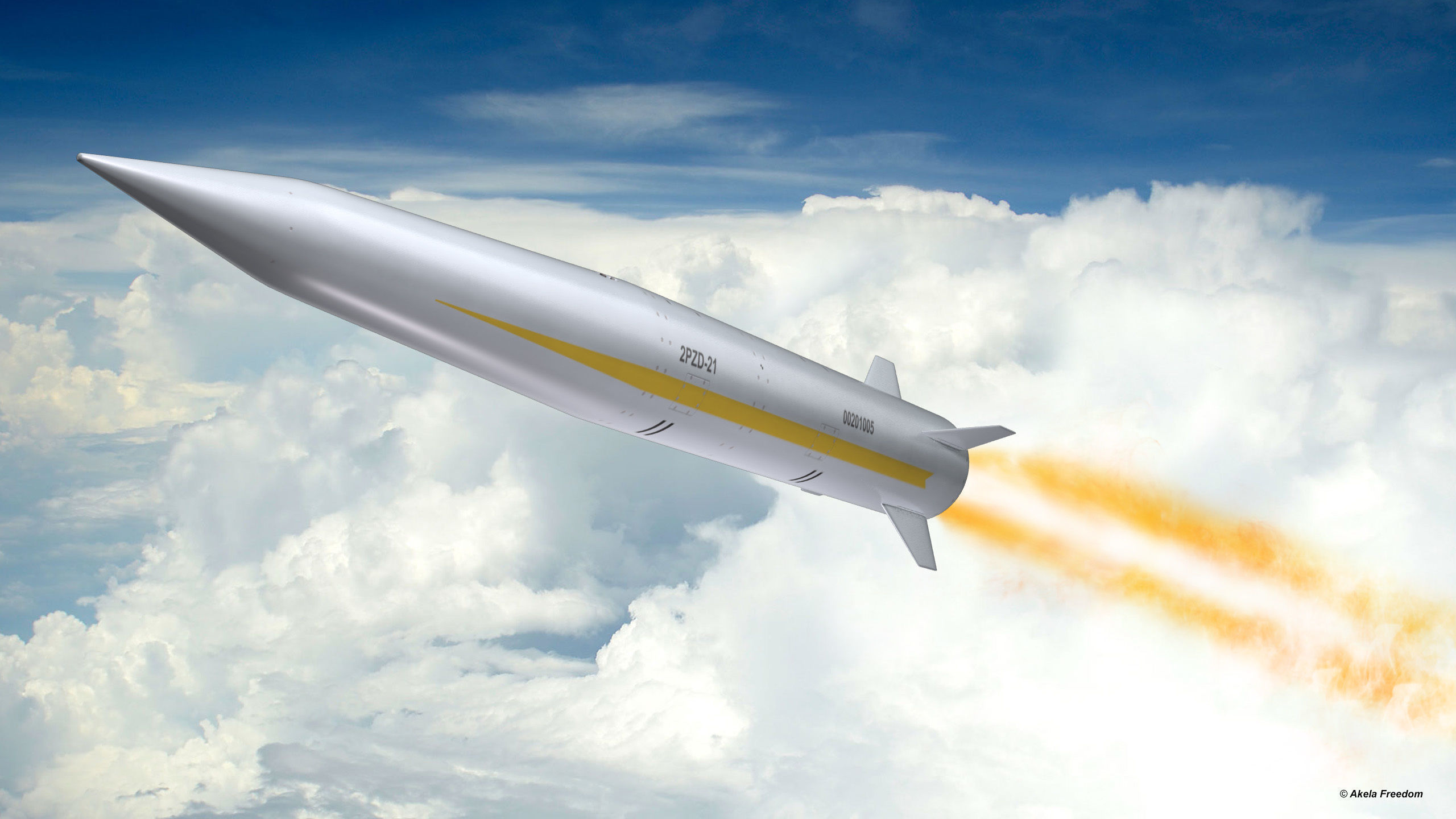 ALBM 2PZD-21 Missile 3D model animated | CGTrader