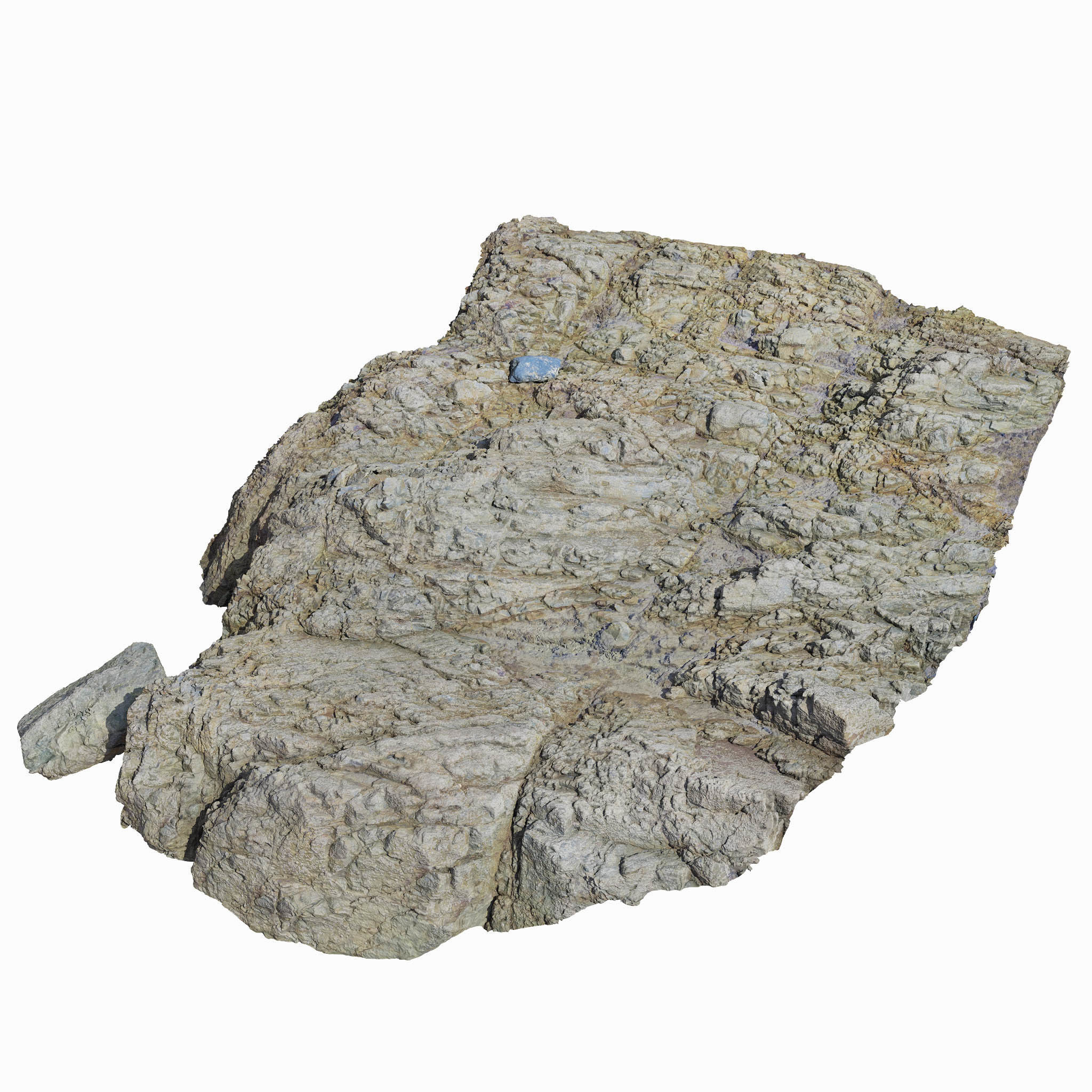 Ground Rocks Shore Coast PBR Scan free VR / AR / low-poly 3D model ...
