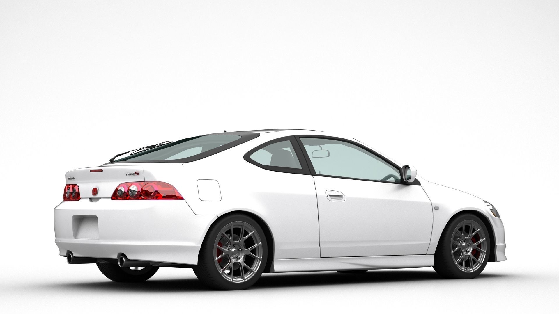Honda Integra Type S 3D model | CGTrader