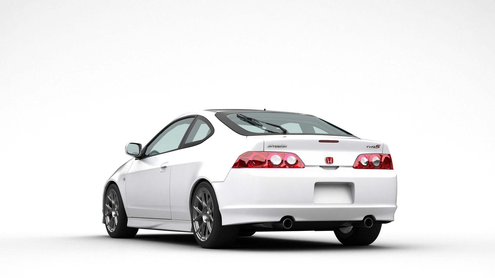 Honda Integra Type S 3D model | CGTrader