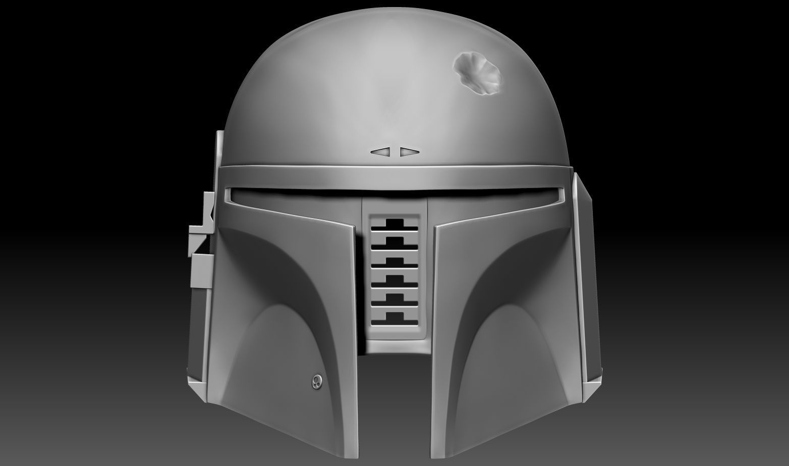BOBA FETT HELMET 1to1 scale 3D model 3D printable | CGTrader