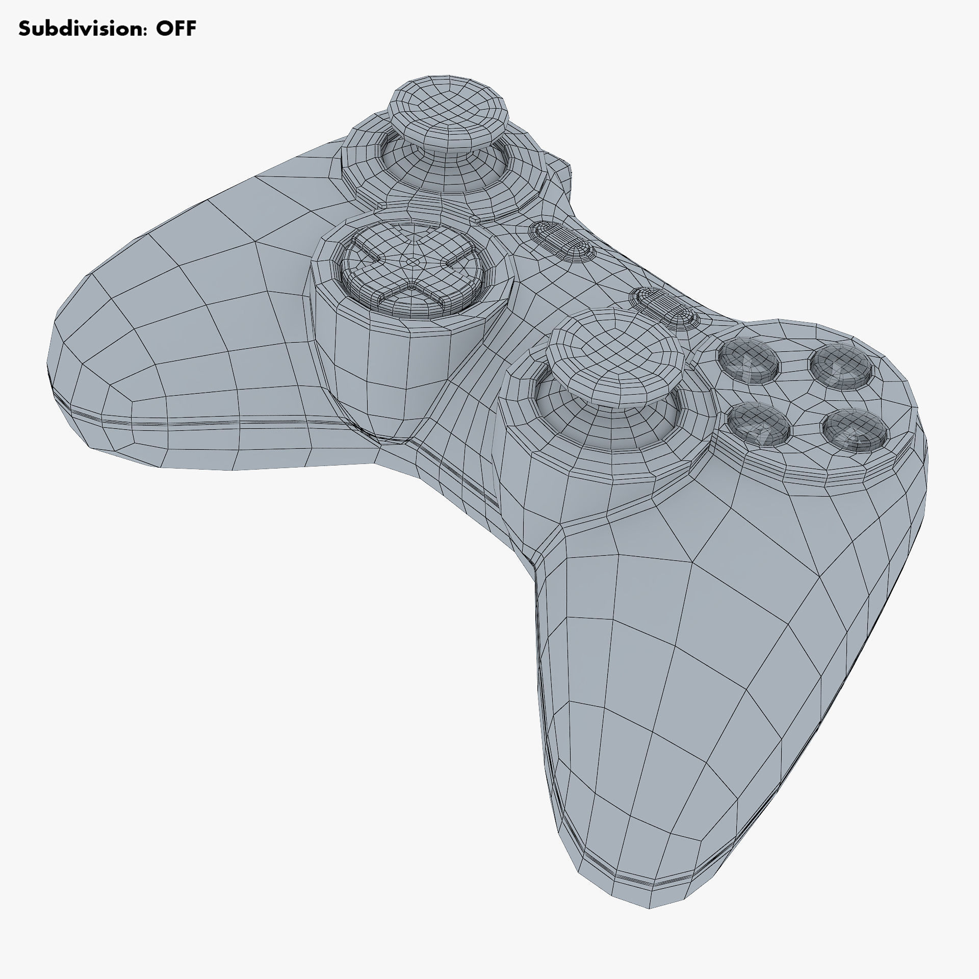 Generic Video Game Controller M 2 3D model | CGTrader