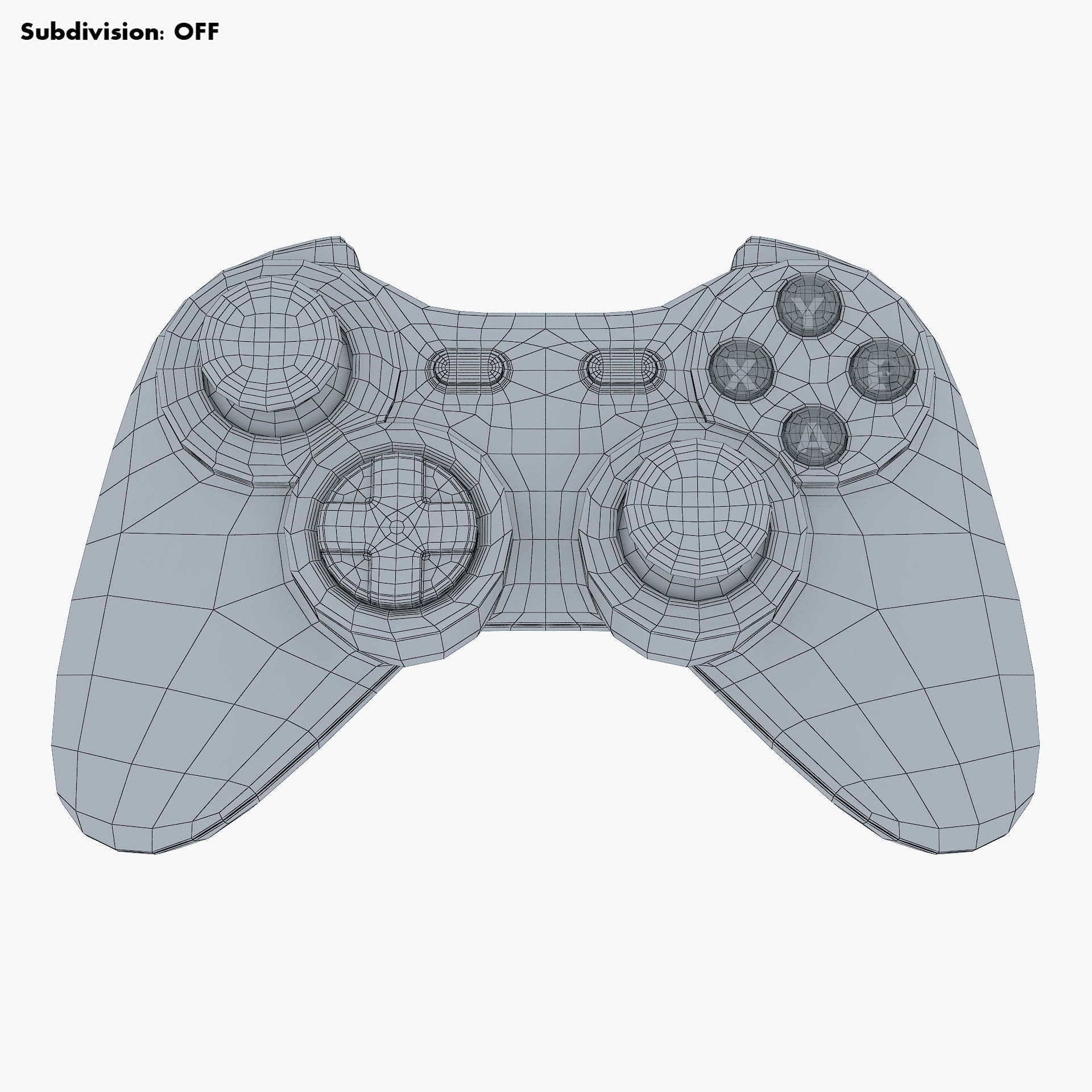 Generic Video Game Controller M 2 3D model | CGTrader