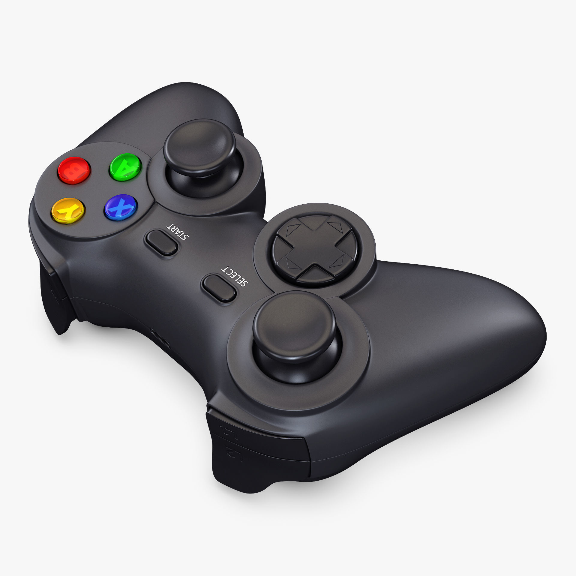 Generic Video Game Controller M 2 3D model | CGTrader