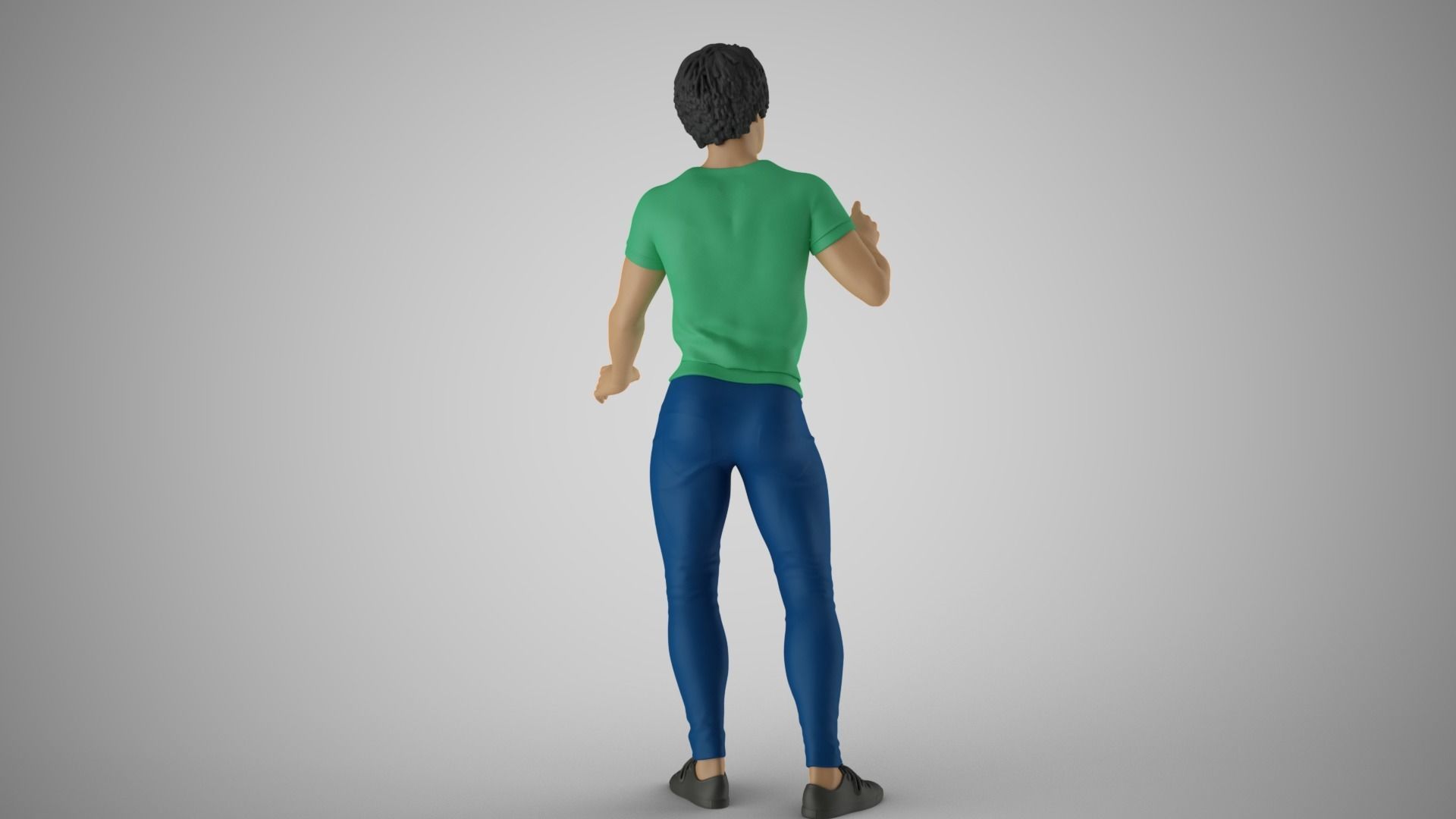 Man Chooses His Way 3D model 3D printable | CGTrader