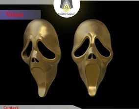 Scream mask 3D Printing Models | CGTrader