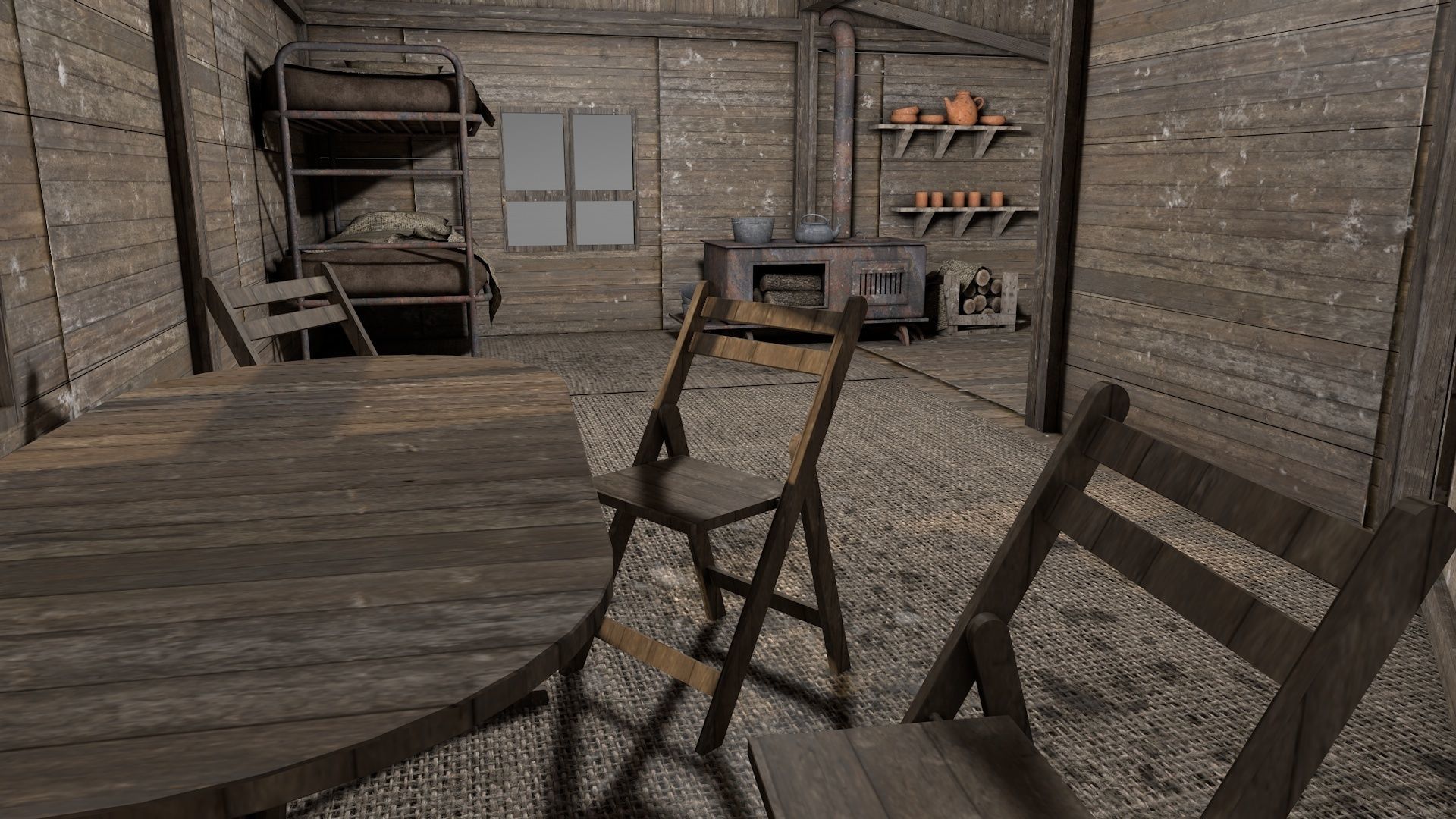 Arizona Desert Shack v3 3D model | CGTrader