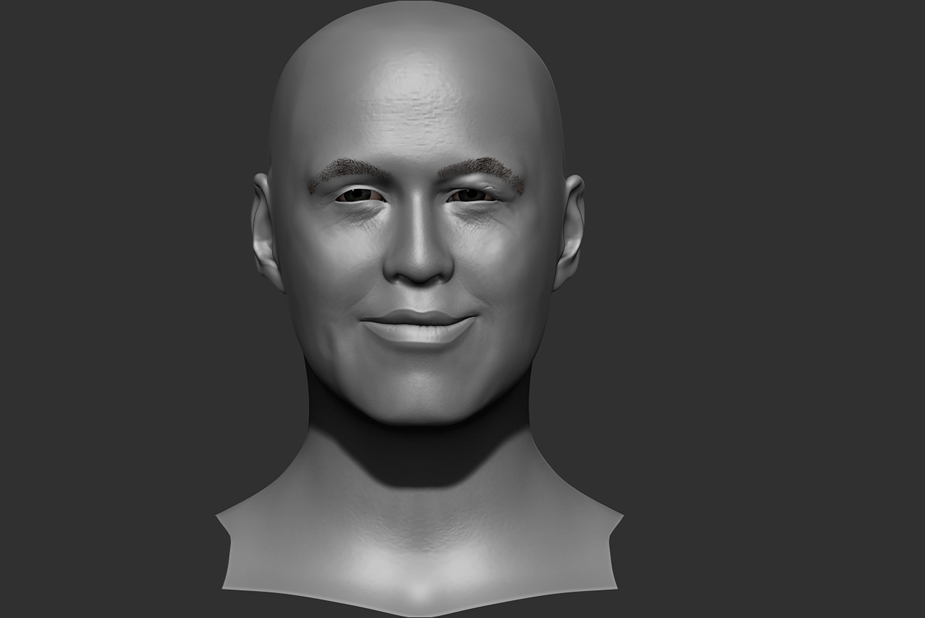 Billy Zane ZBrush 2 3D model only the head 3D model | CGTrader