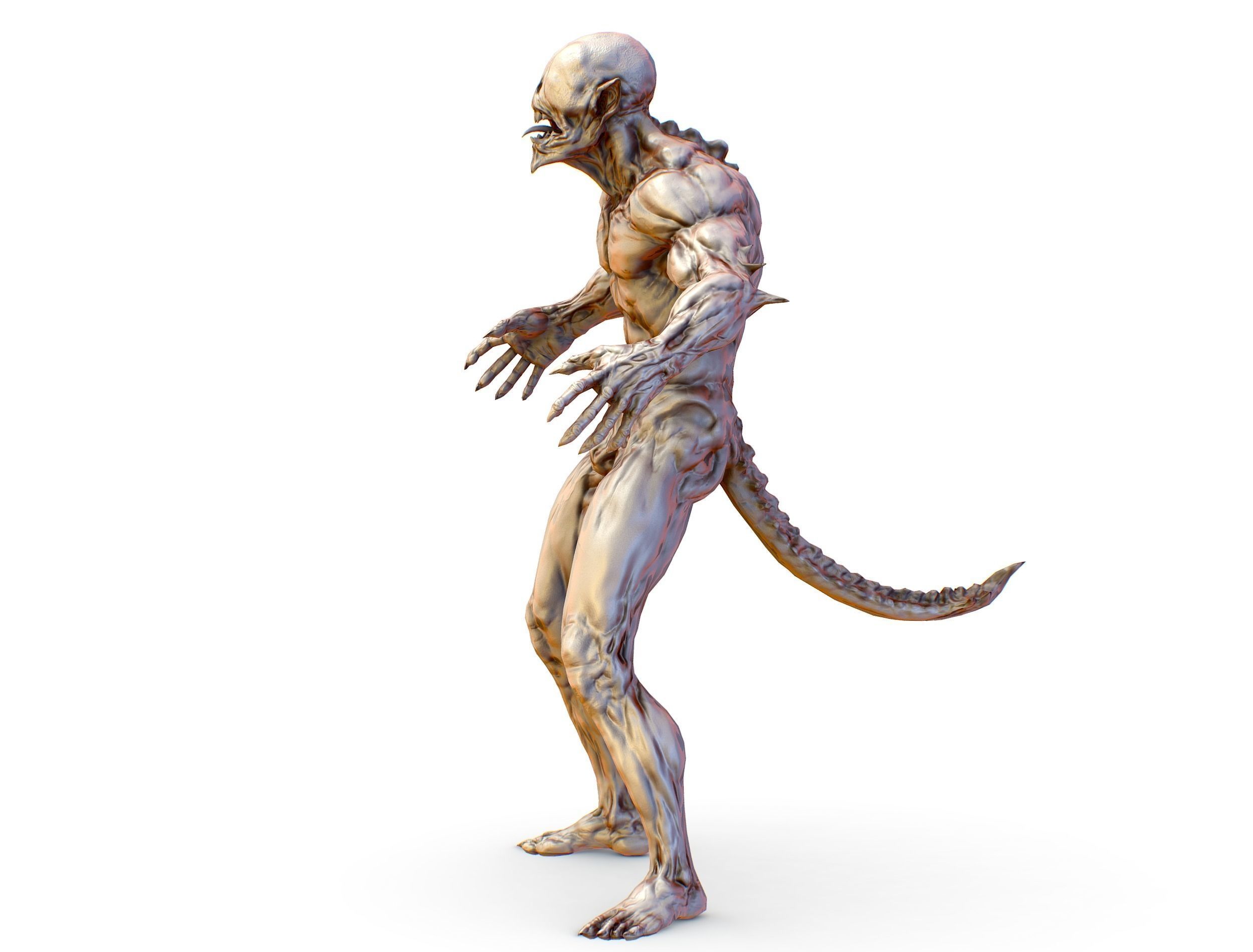 3D model LowPoly Monster Vampire IMP Succube VR / AR / low-poly | CGTrader