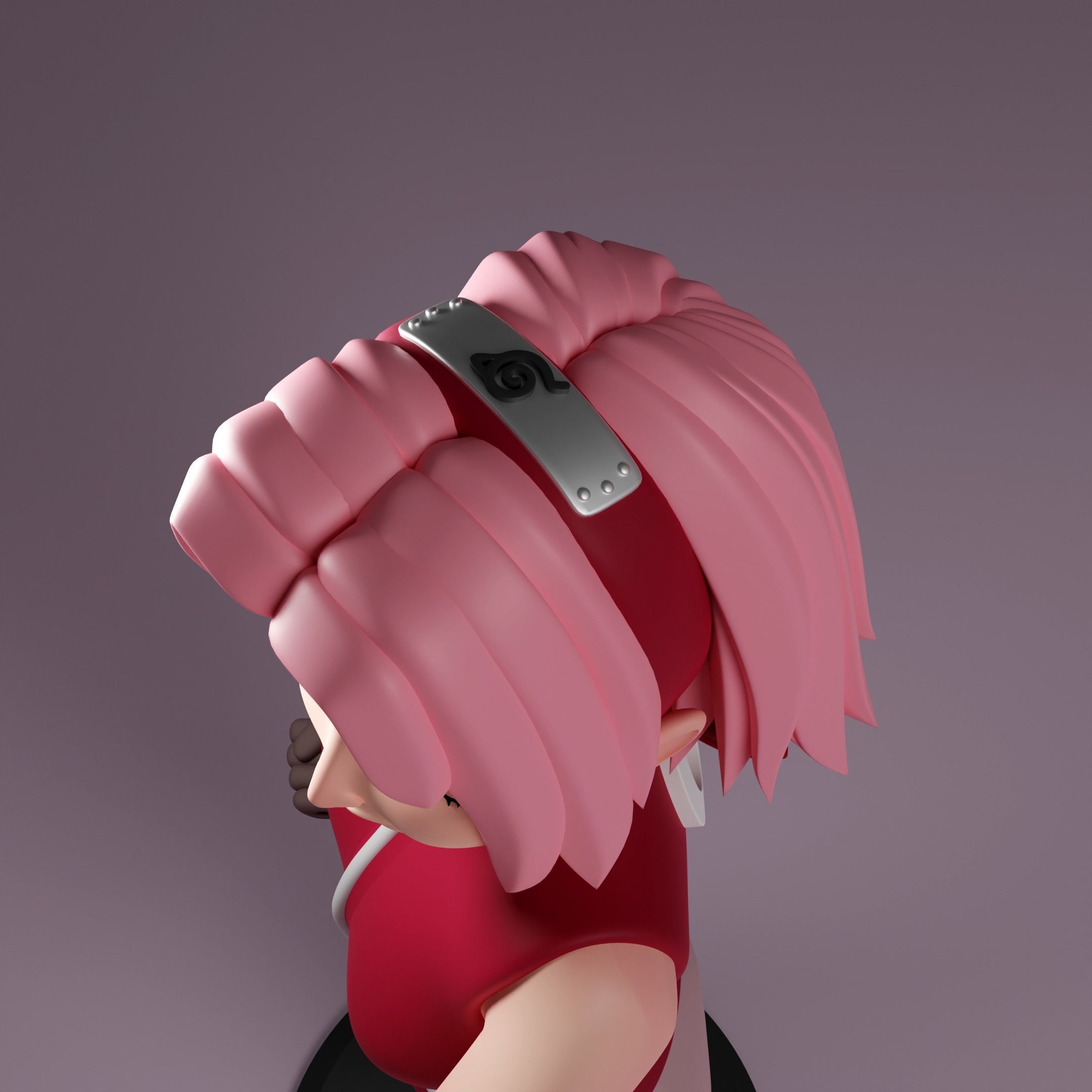 Sakura Haruno 3D model 3D printable | CGTrader