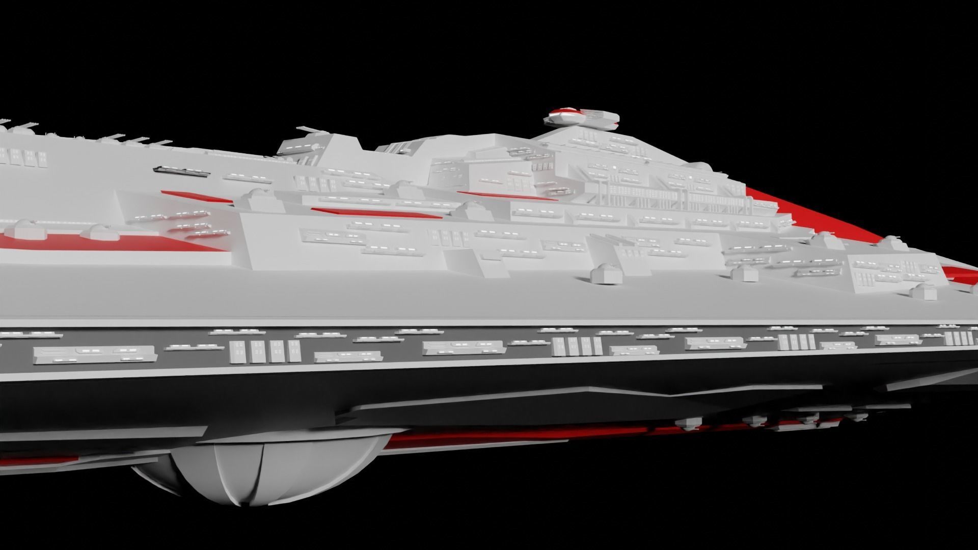 Republic Super Star Destroyer 3D model | CGTrader