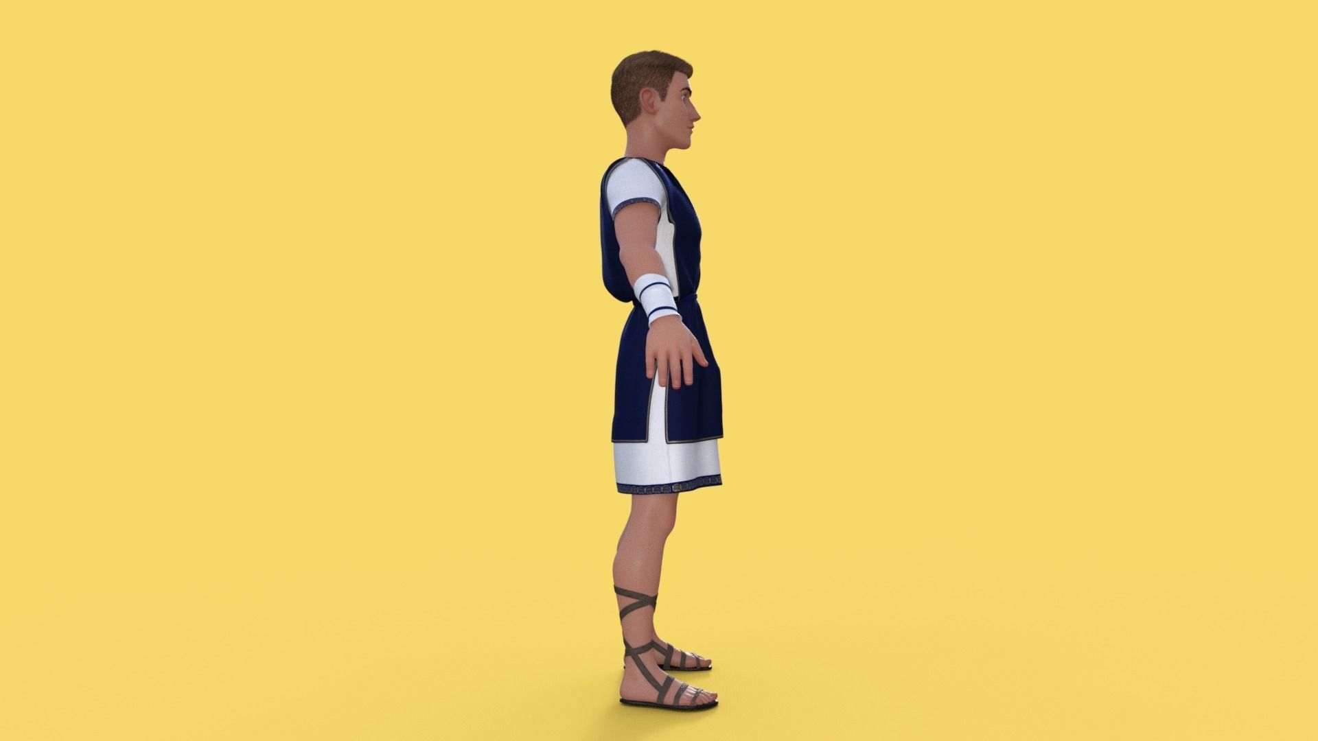 Roman Soldier Character 3D model | CGTrader