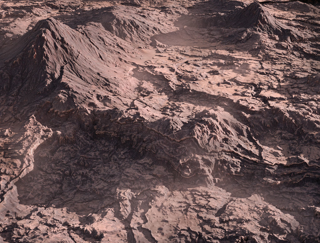 cinematic rocky terrain 4k 3D model | CGTrader