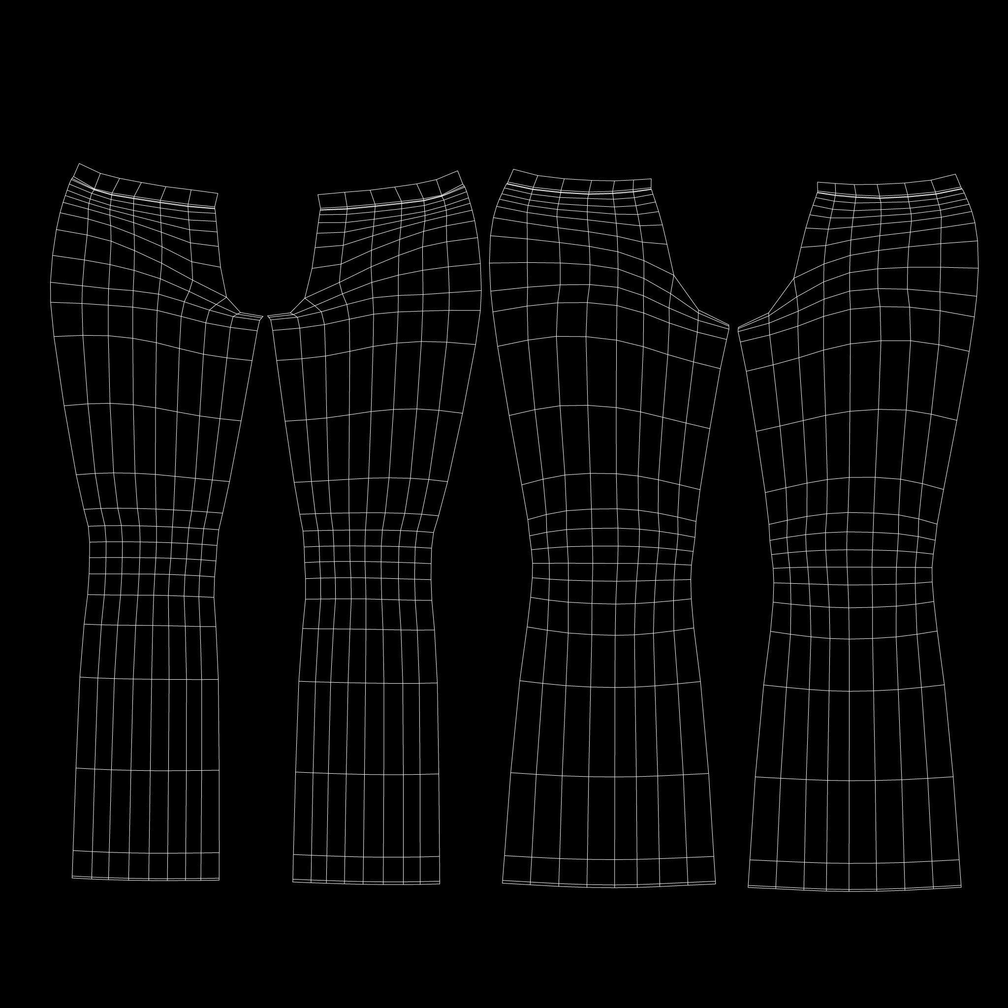 3D model Low Rise Jeans VR / AR / low-poly | CGTrader