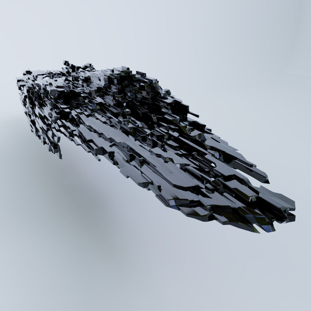 Sci-Fi Alien Space Ship free 3D model | CGTrader