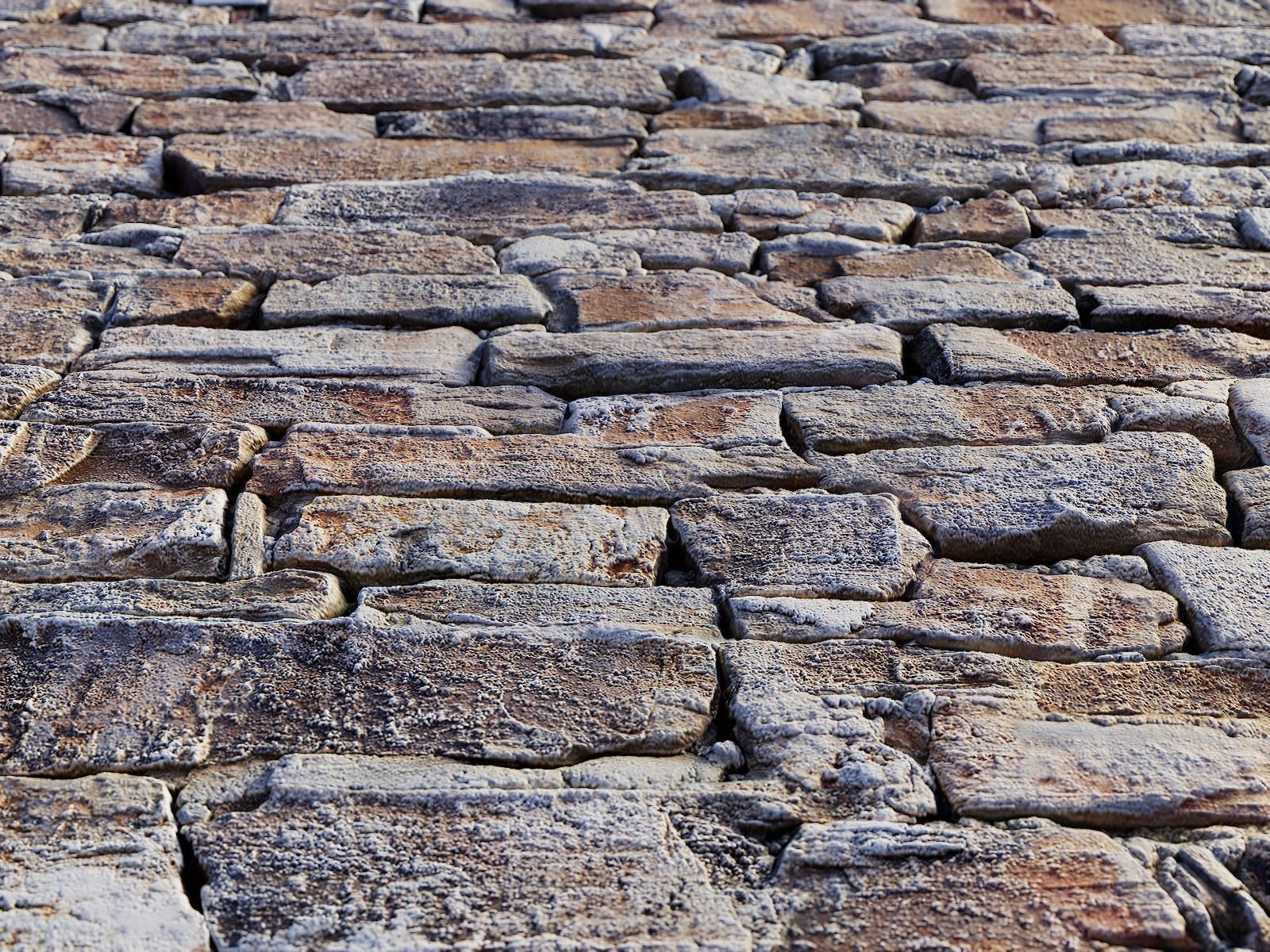 Stone Wall PBR Texture 06 Texture | CGTrader