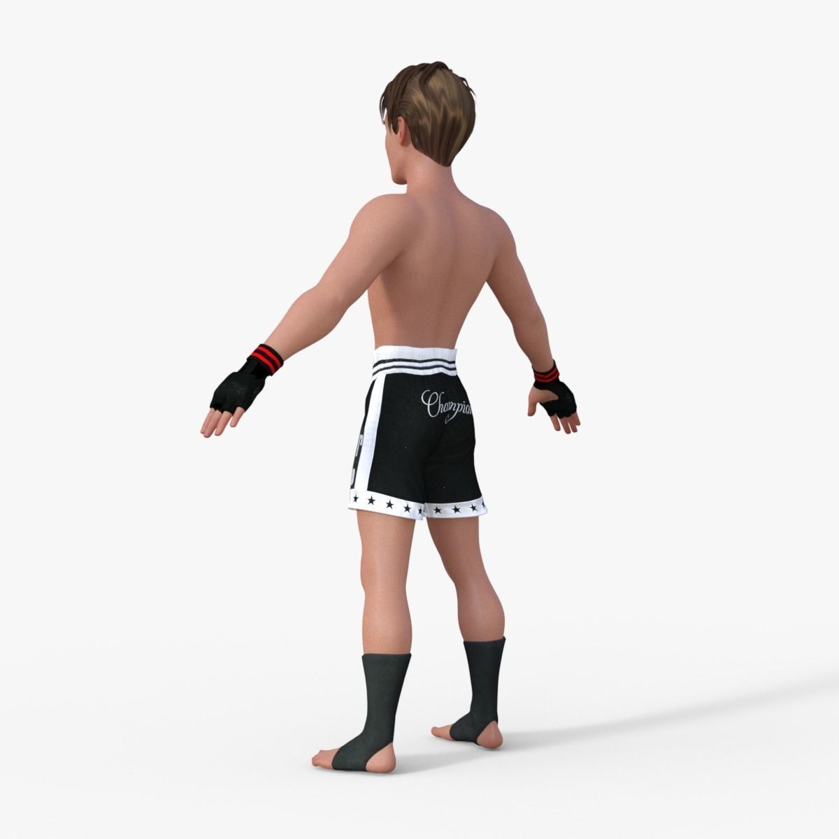 Boxer Boy Character 3D model | CGTrader