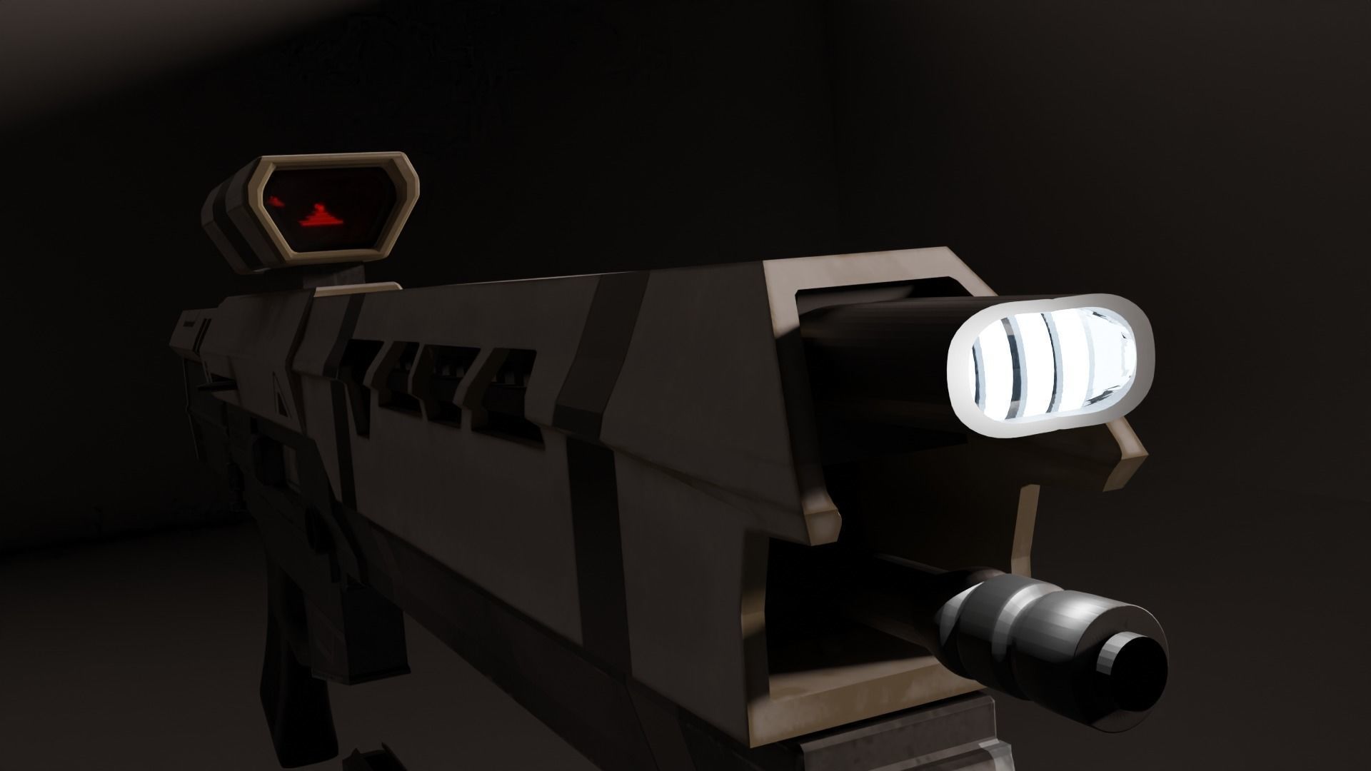 Sci-Fi DMR free VR / AR / low-poly 3D model | CGTrader