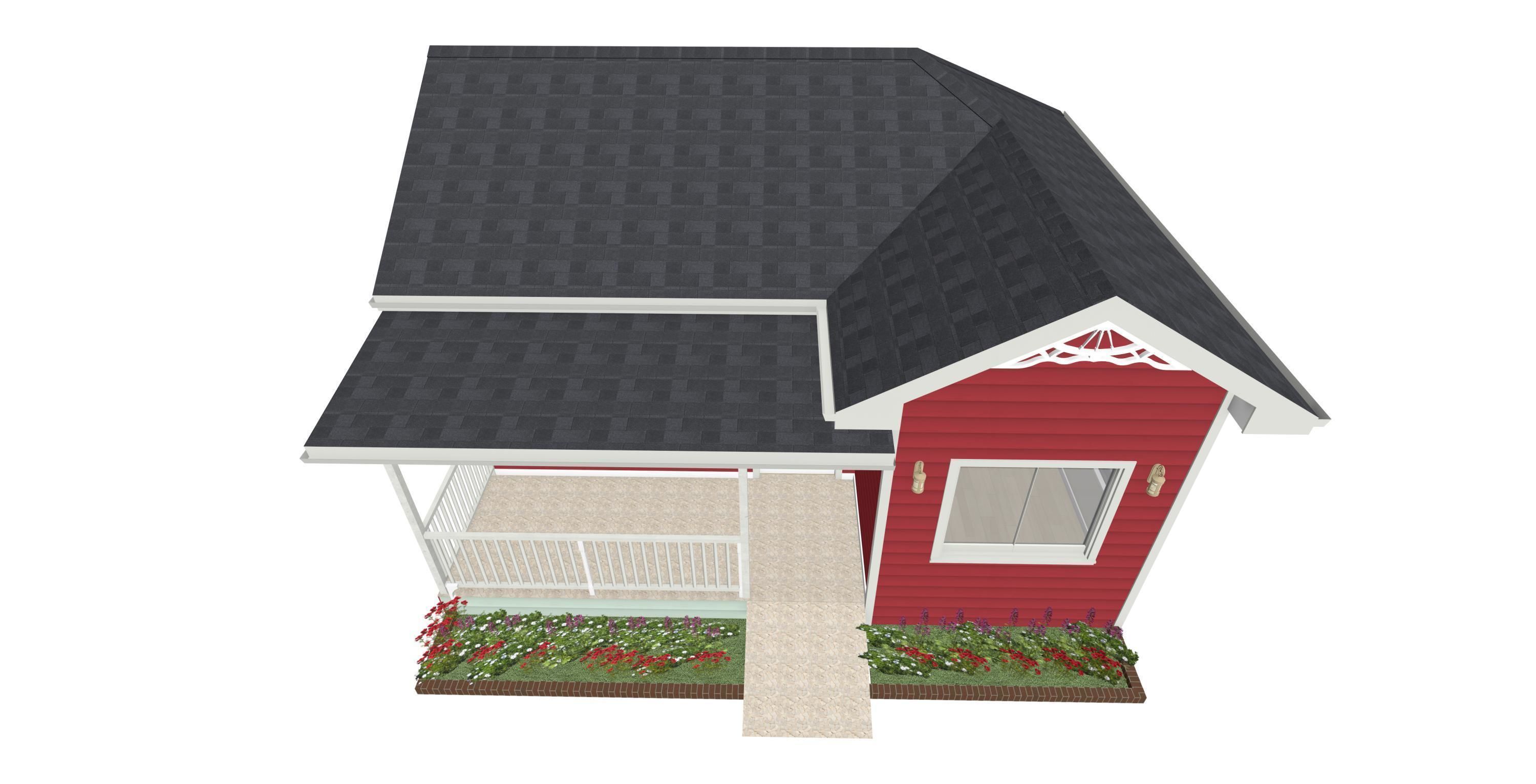 SMALL HOME 3D model | CGTrader