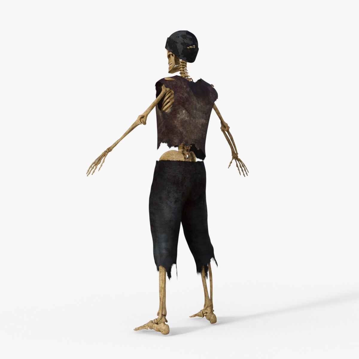 Scary Skeleton 3D model | CGTrader