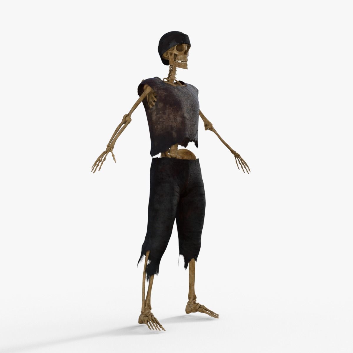 Scary Skeleton 3D model | CGTrader