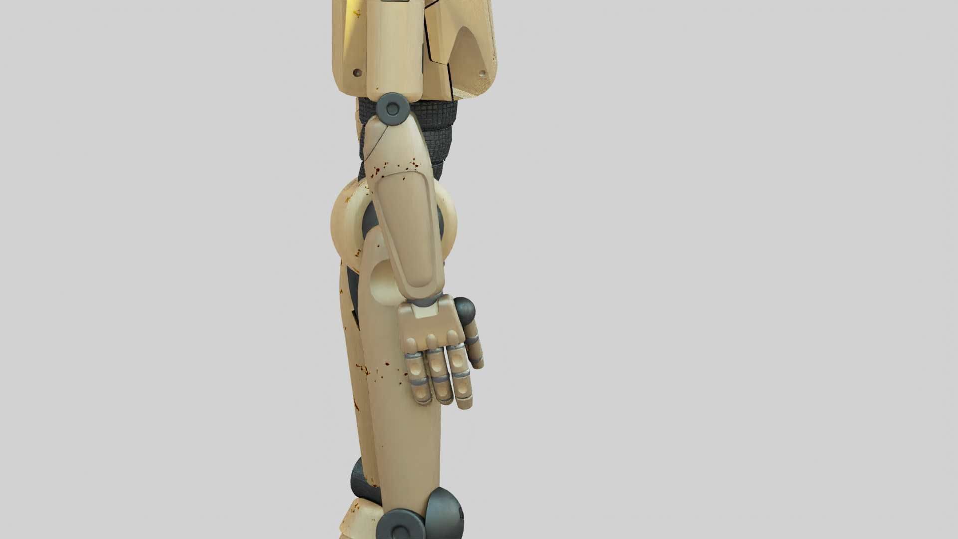 ANDROID JUNO RIGGED 3D model rigged | CGTrader
