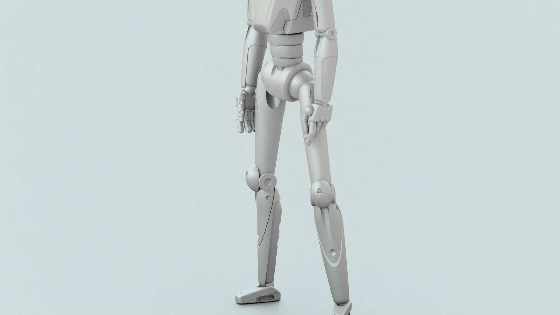 ANDROID JUNO RIGGED 3D model rigged | CGTrader