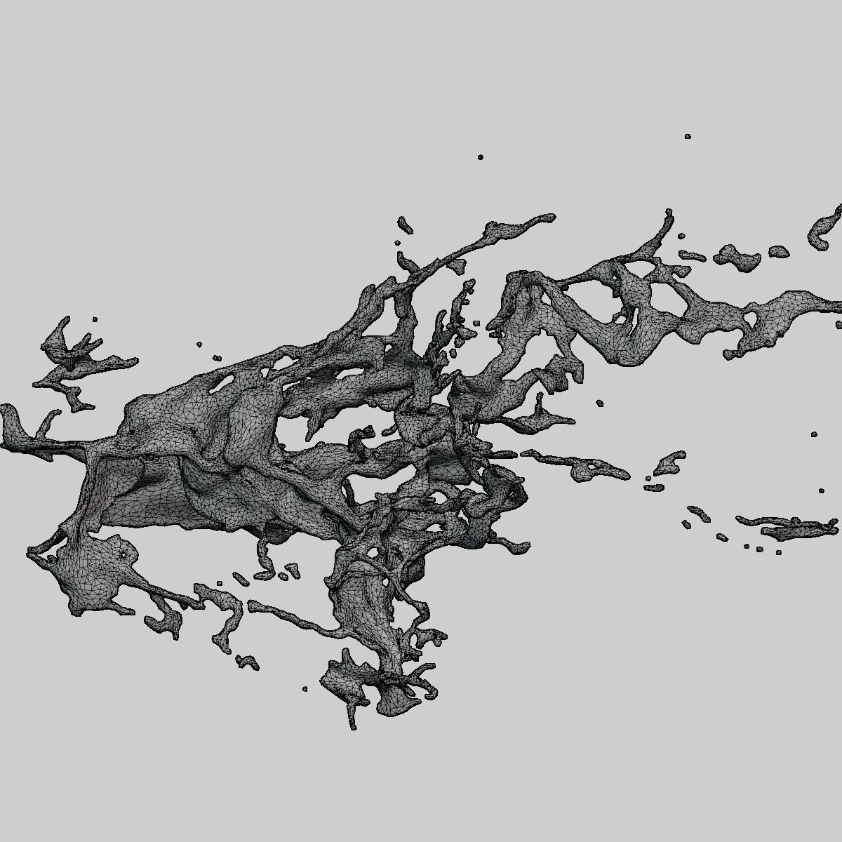 Animated Blood Splash 29 3D model | CGTrader
