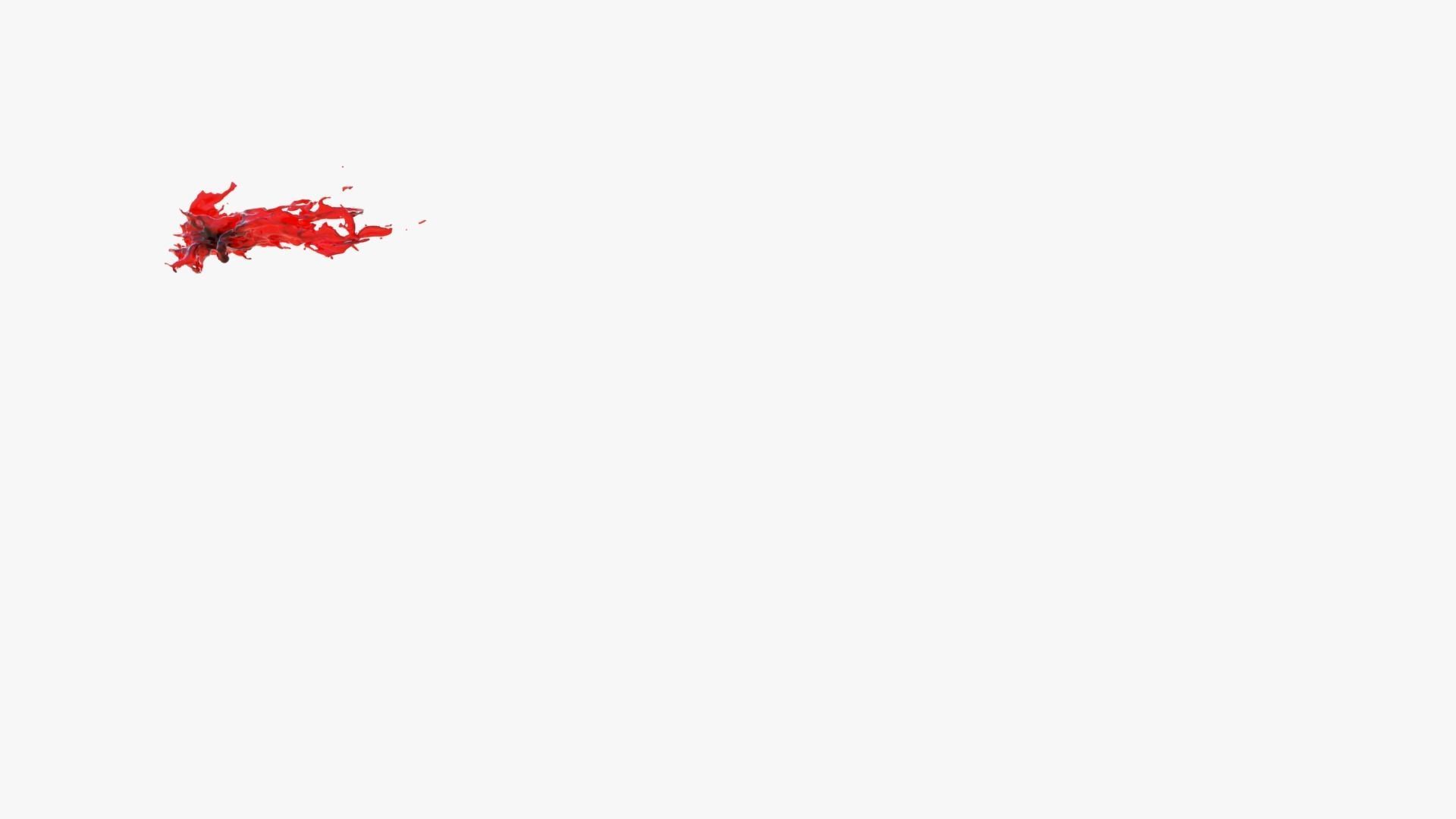 Animated Blood Splash 23 3D model animated | CGTrader