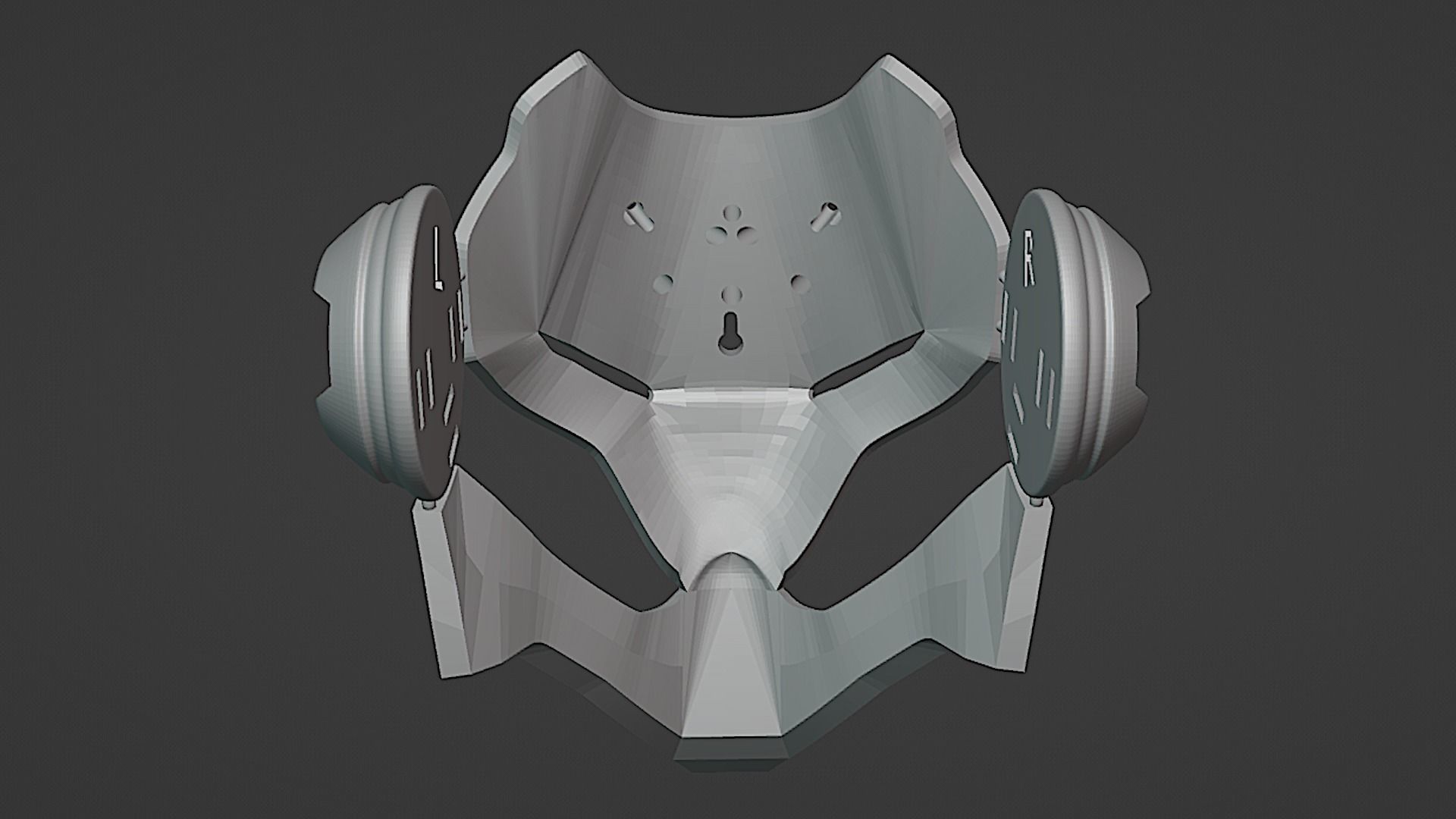 Overwatch - Ramattra Mask 3D model 3D printable | CGTrader