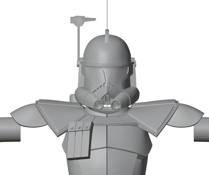 Animated Clone ARC Trooper Kit 3D model 3D printable | CGTrader