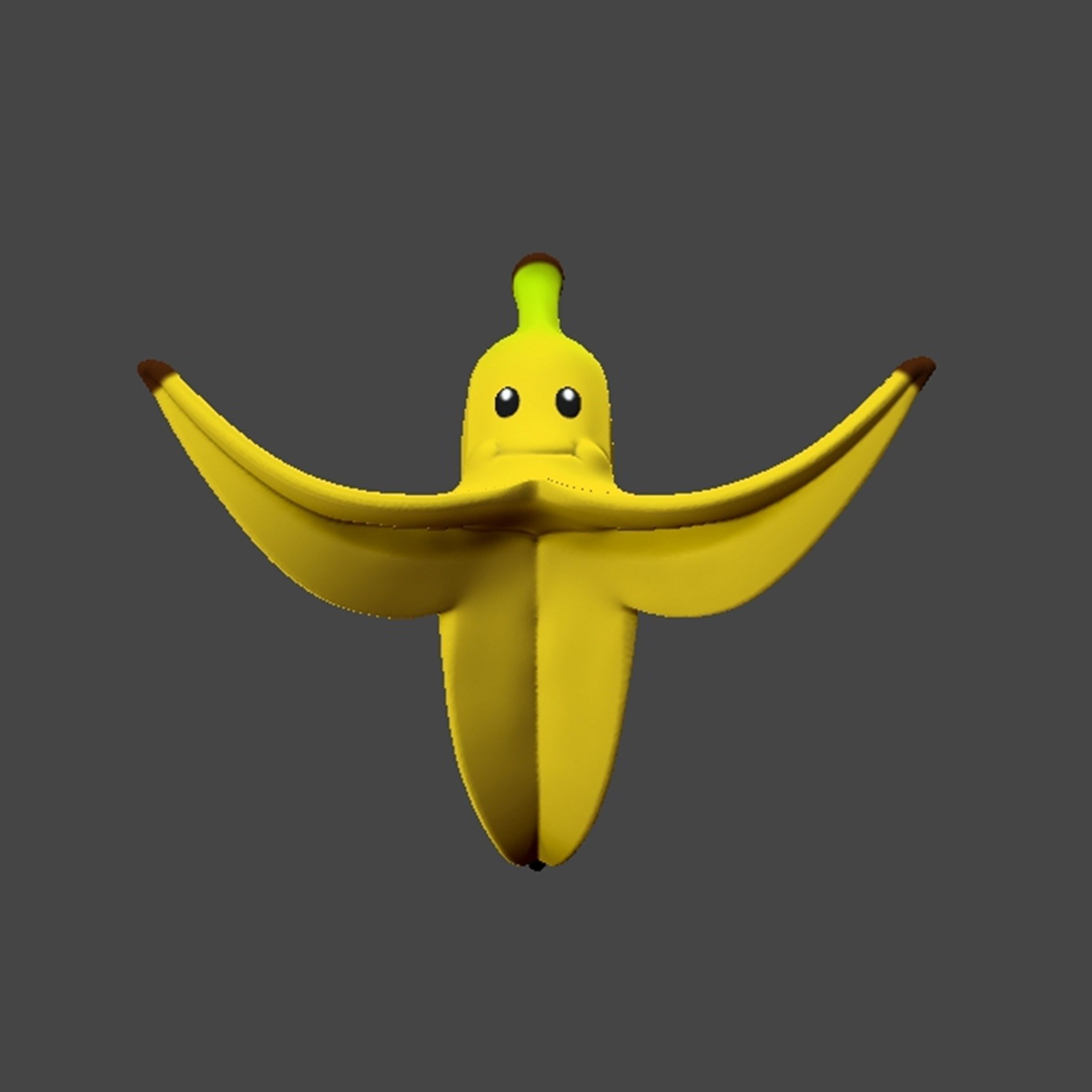 Banana Mario 3D model 3D printable | CGTrader