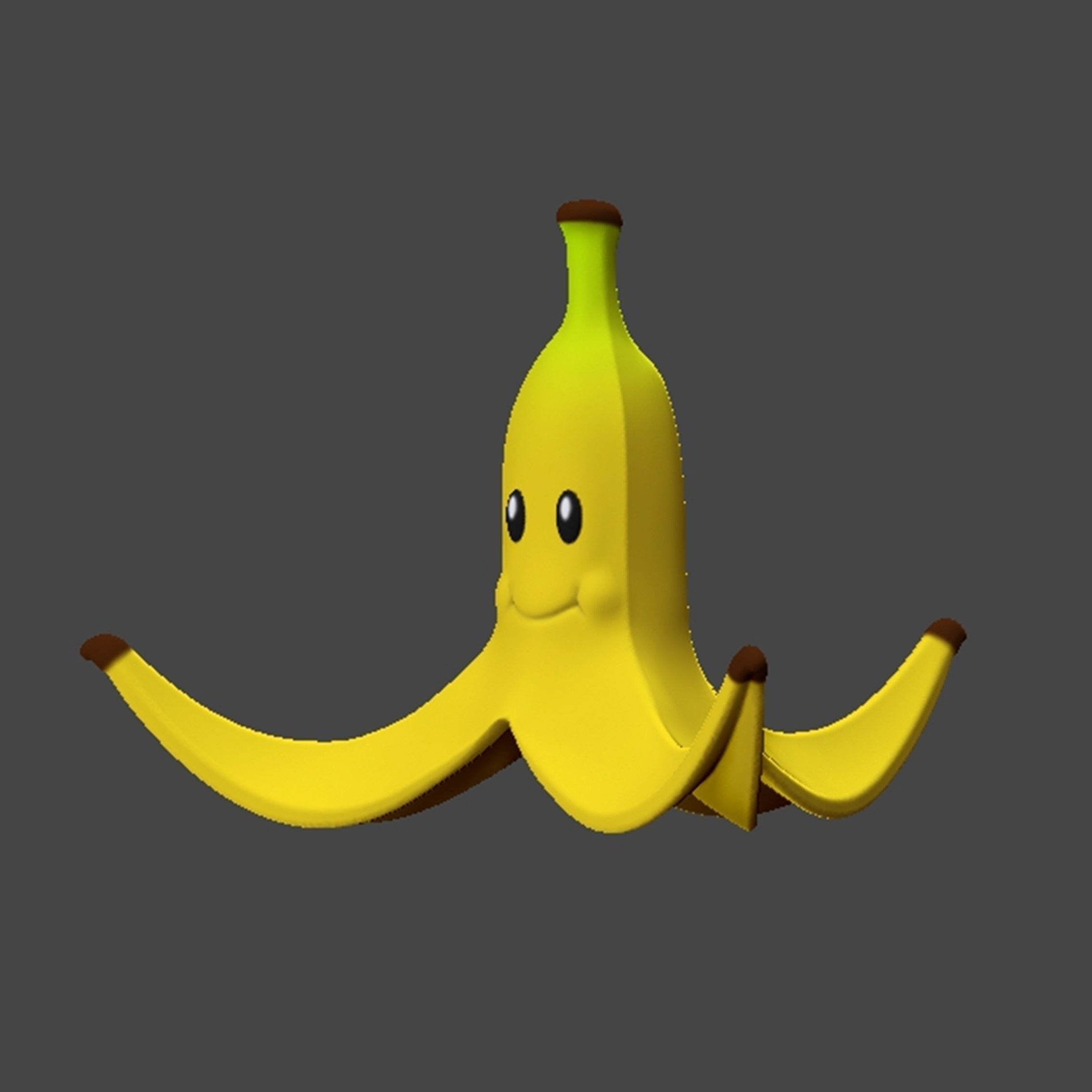 Banana Mario 3D model 3D printable | CGTrader