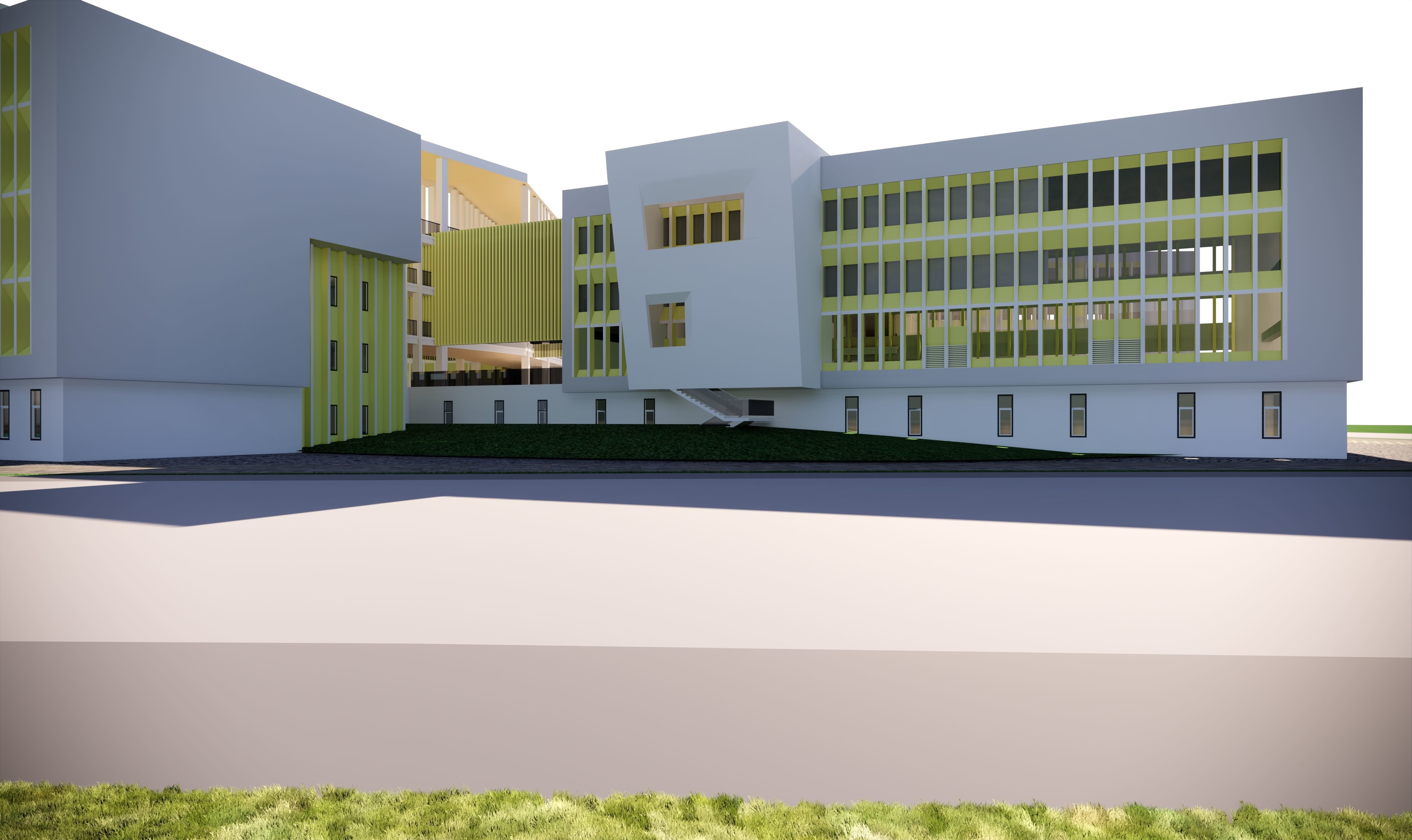 GROWT primary school design 3D model | CGTrader