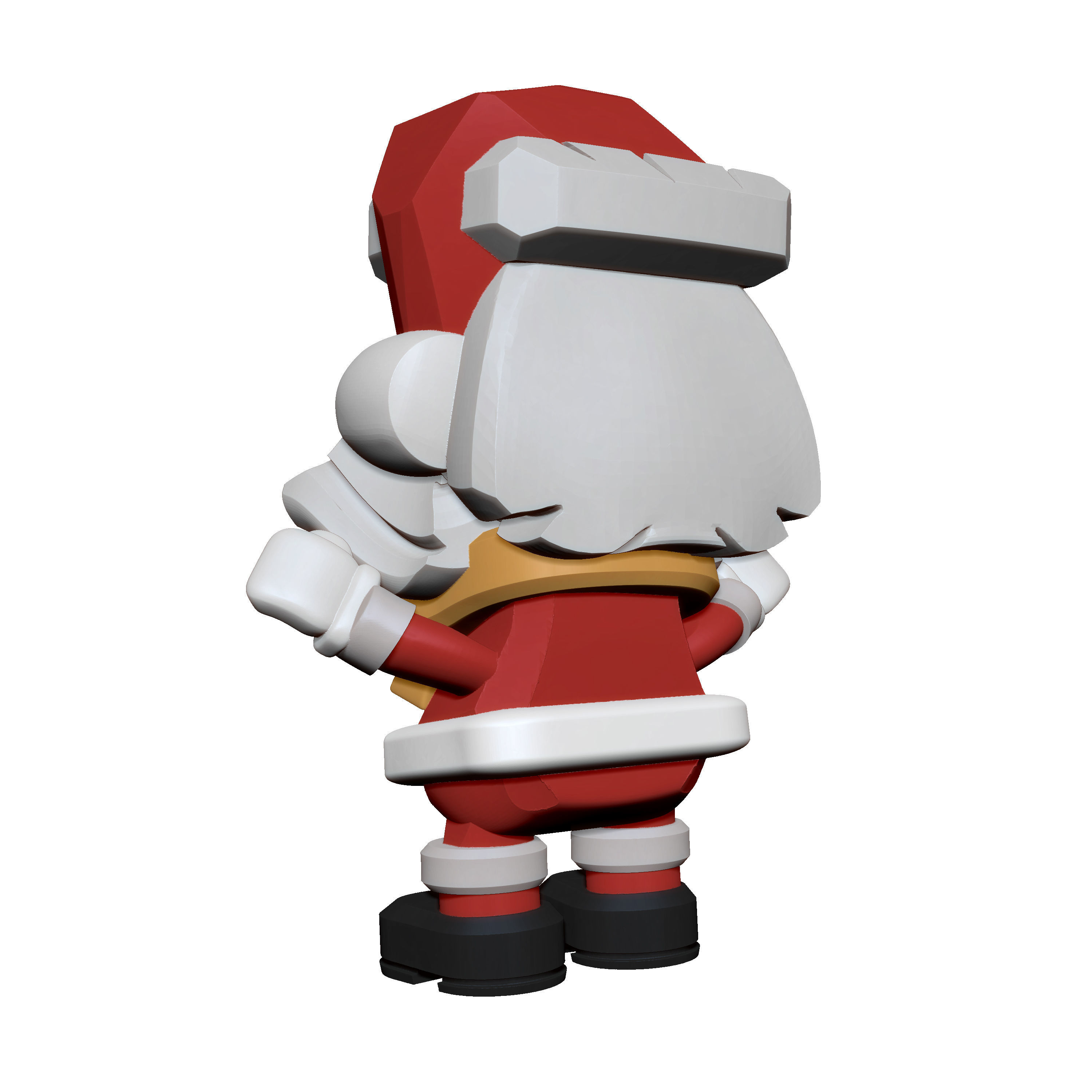 Santa Claus 3D Printable Miniature 3D model 3D printable | CGTrader