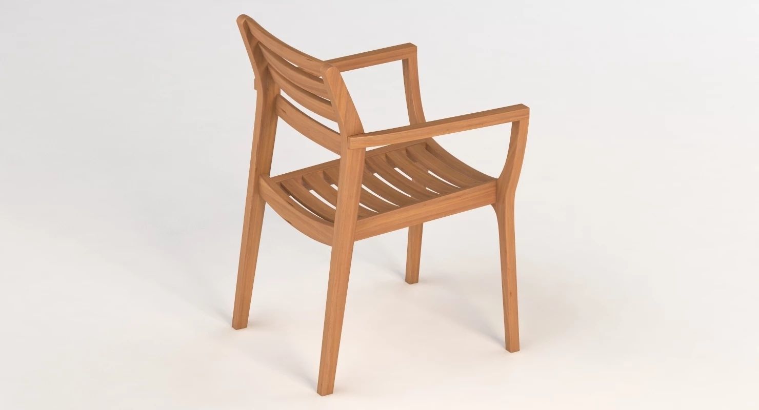 Danish Stacking Chair 3D model | CGTrader