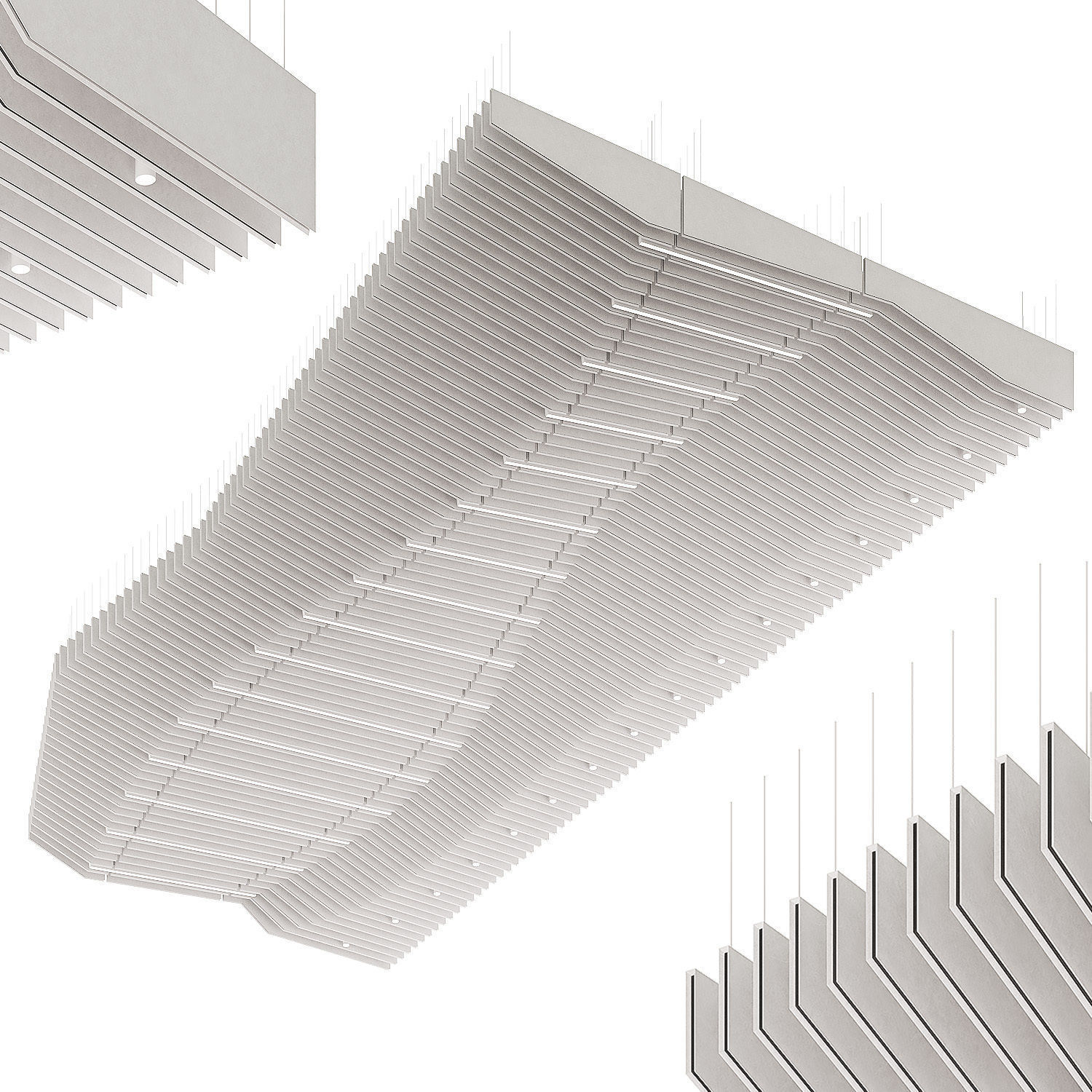 REVEAL CEILING BAFFLE 3D model | CGTrader